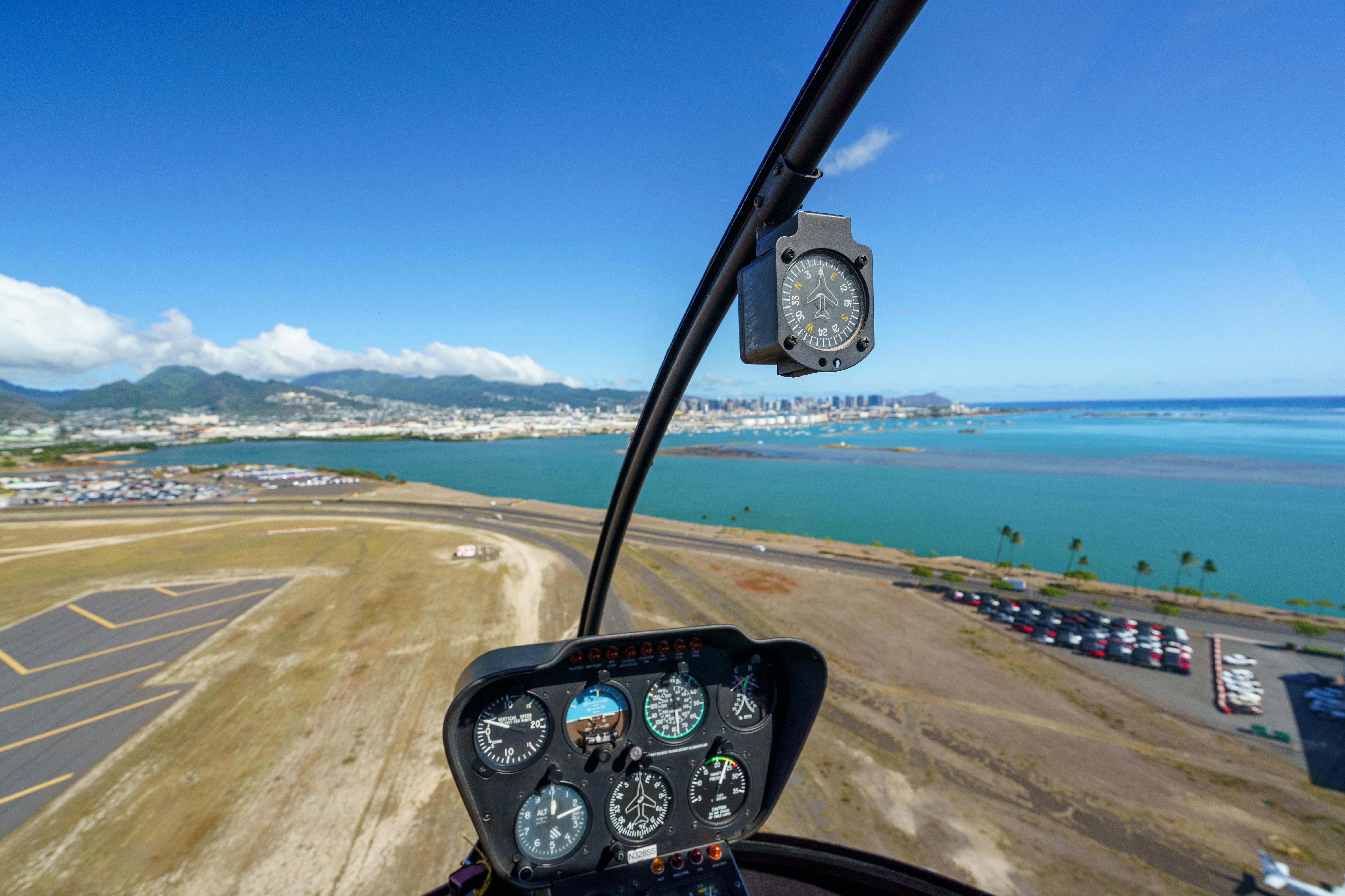 Sea View from Helicopter · Free Stock Photo
