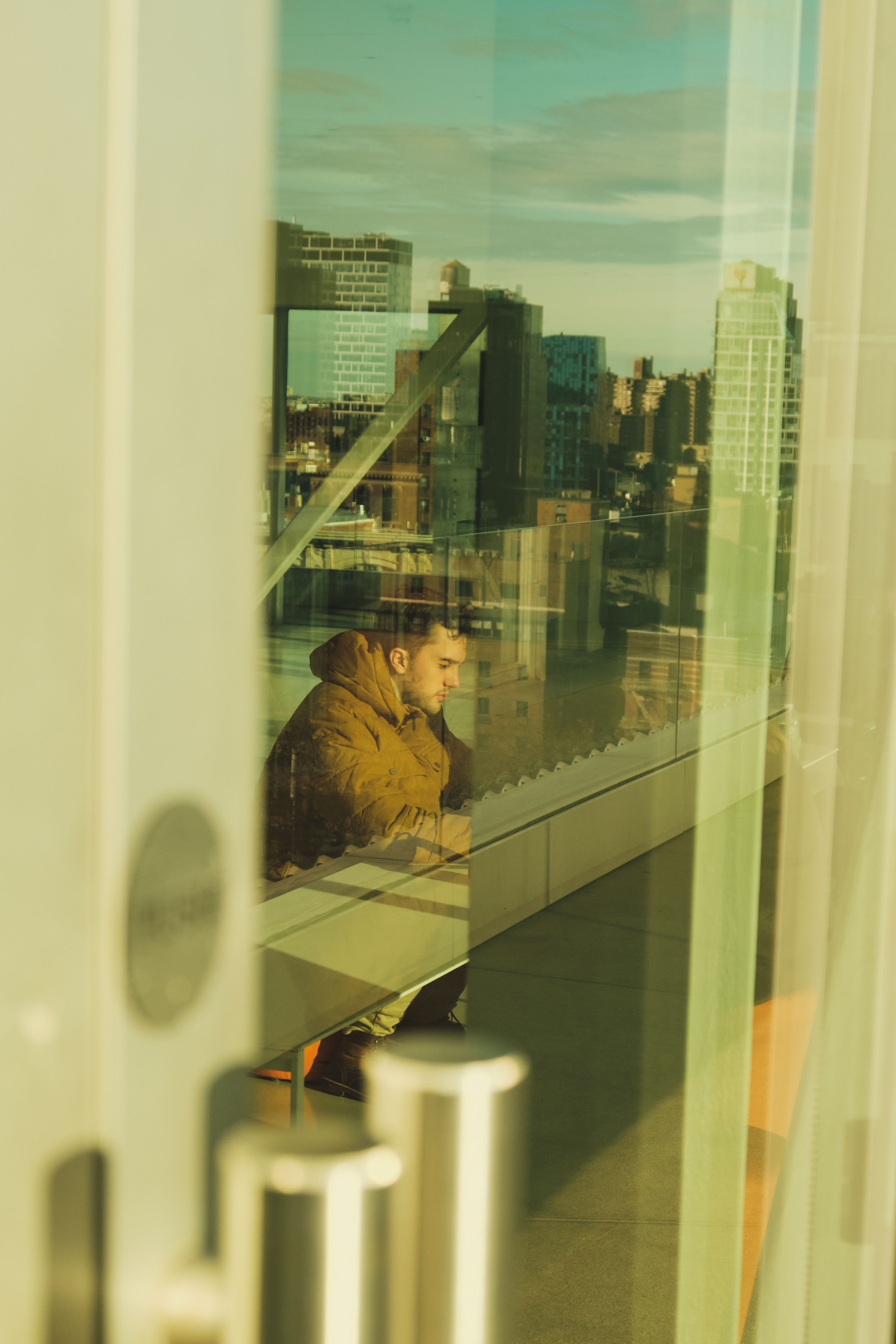 Man Looking at a View in a City · Free Stock Photo