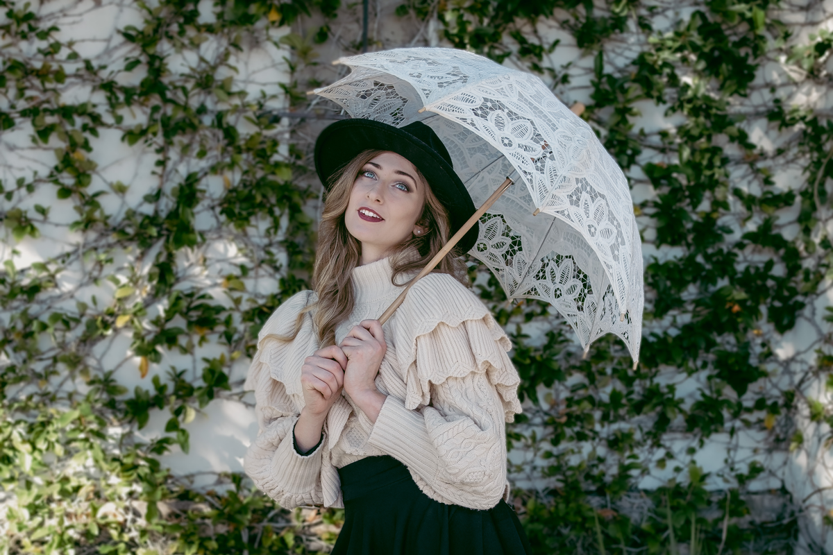 Girl With Umbrella Photos, Download The BEST Free Girl With Umbrella ...