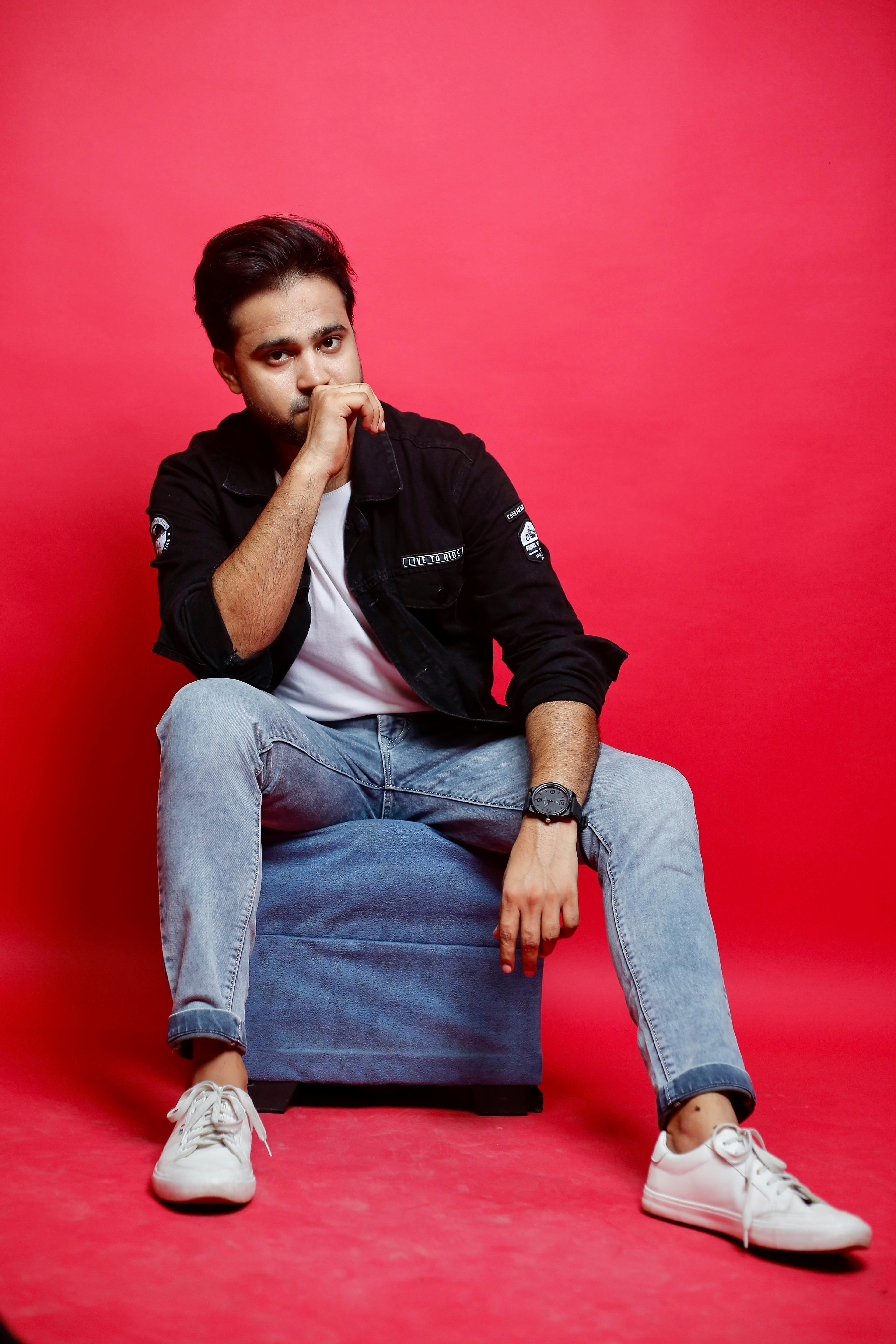 A Man Sitting on the Chair · Free Stock Photo