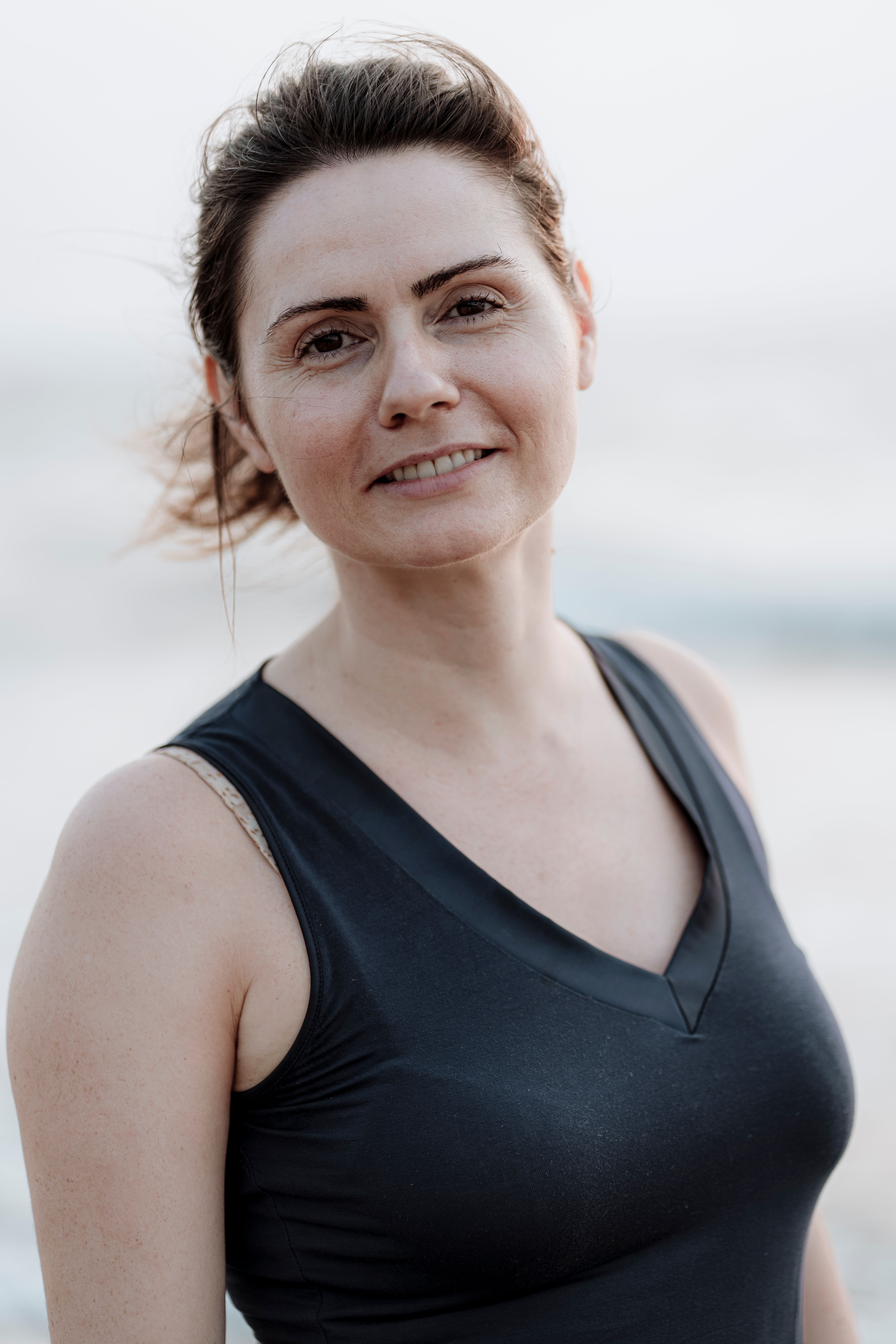Portrait of a Natural Woman Outdoors · Free Stock Photo