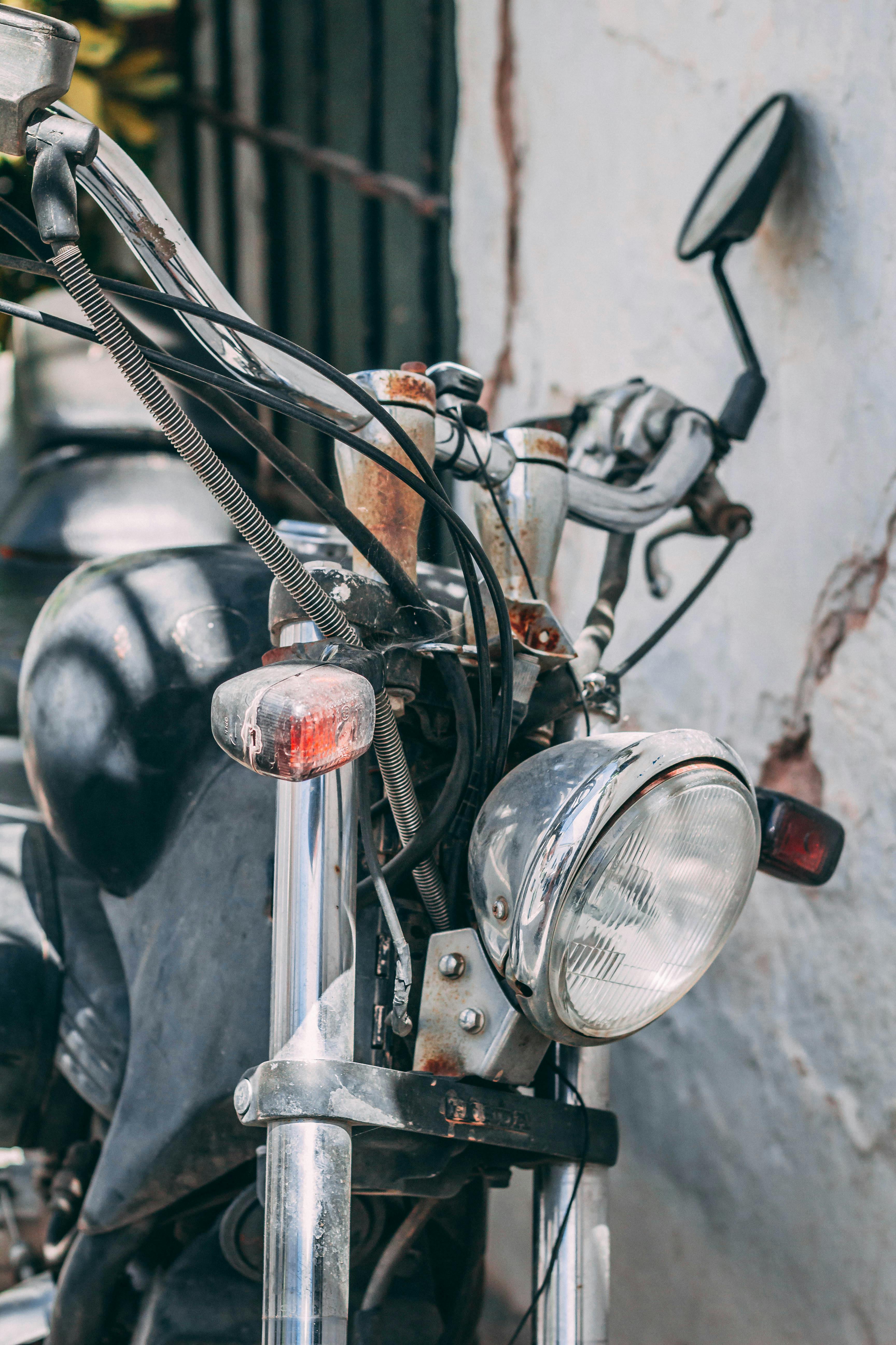 Photo of a Broken Motorcycle · Free Stock Photo