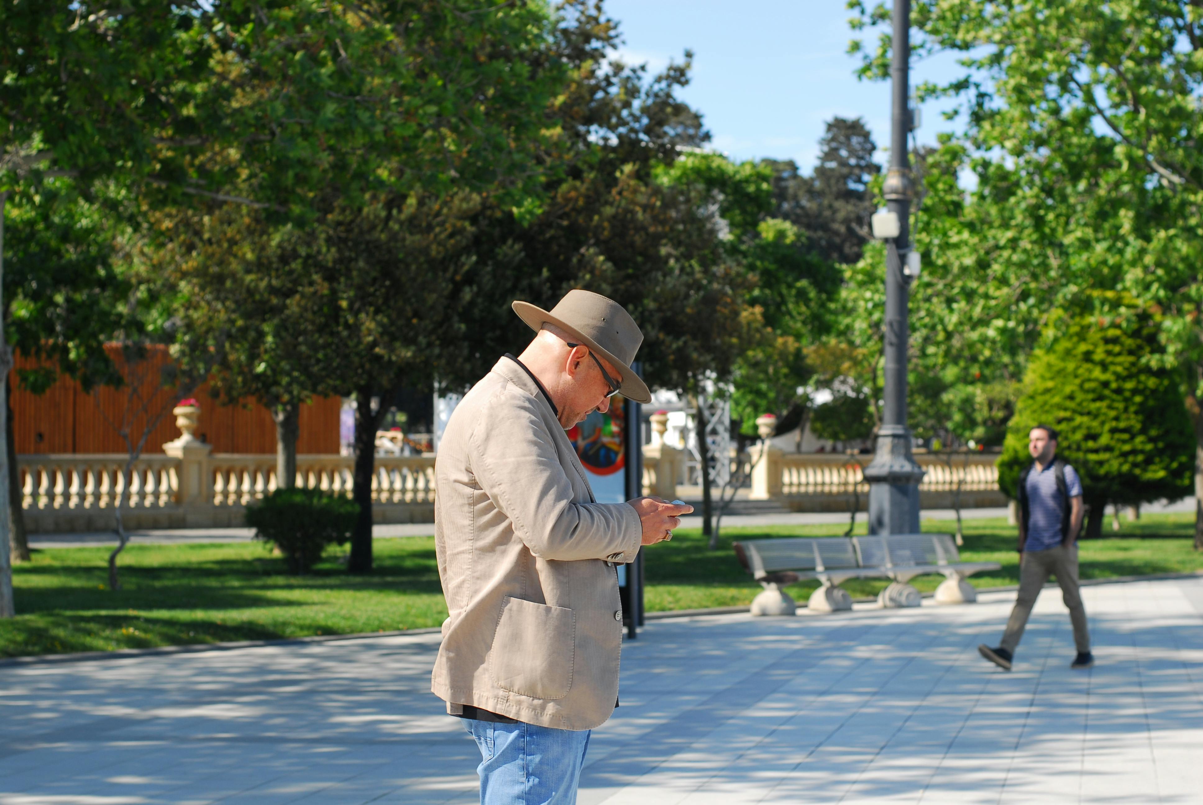 Man Standing in Park · Free Stock Photo