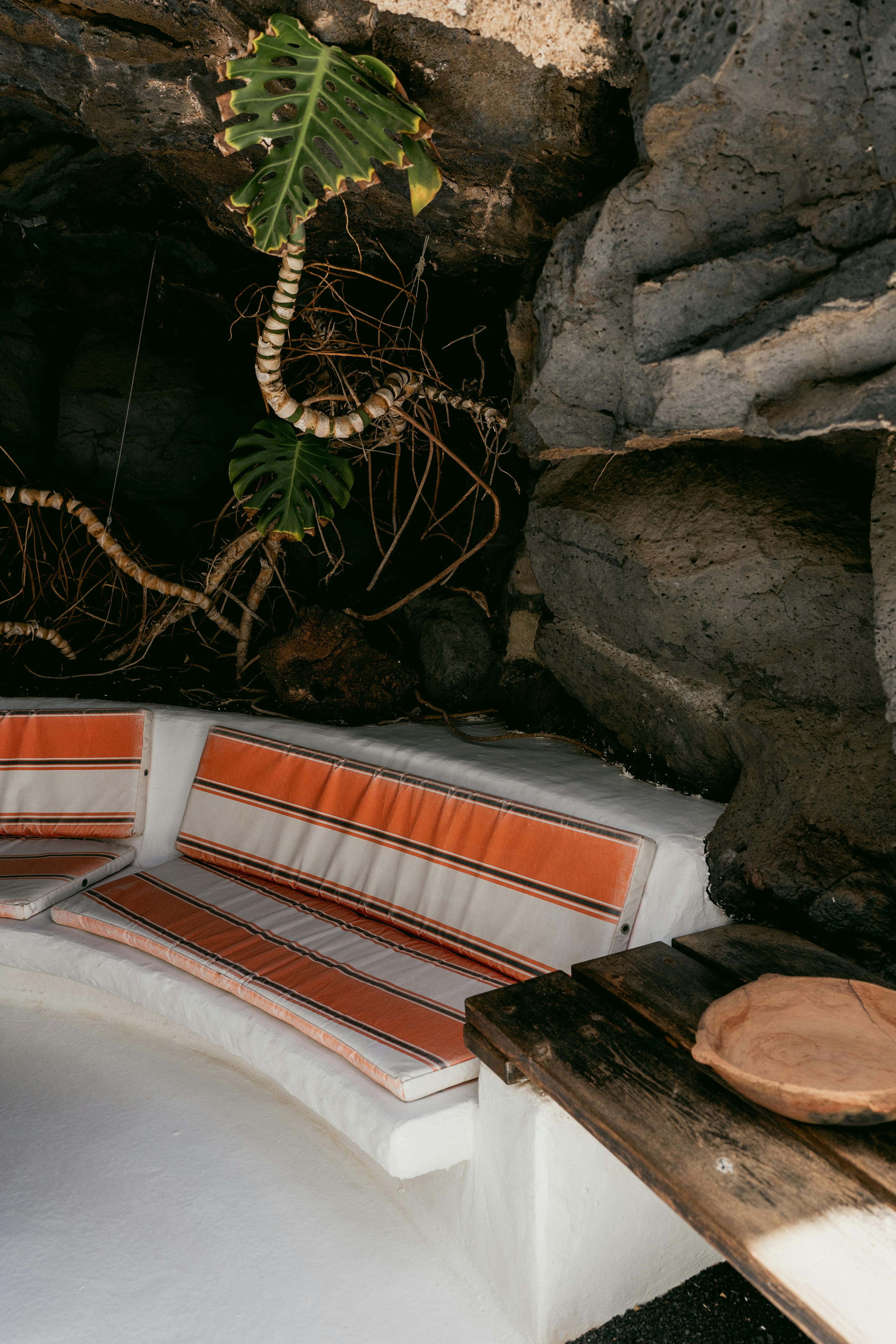 Seats in a Cave · Free Stock Photo