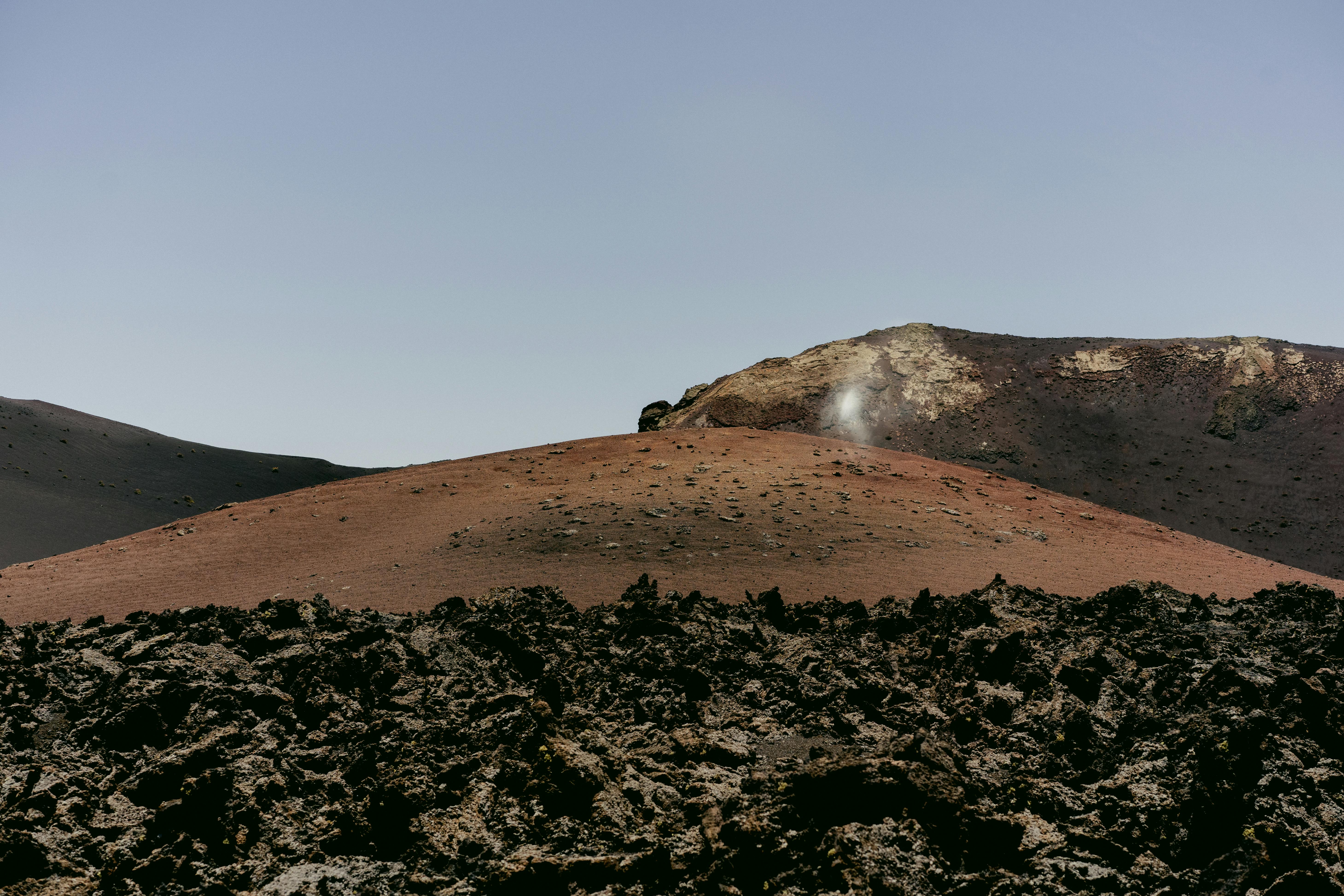 Barren Volcanic Landscape · Free Stock Photo