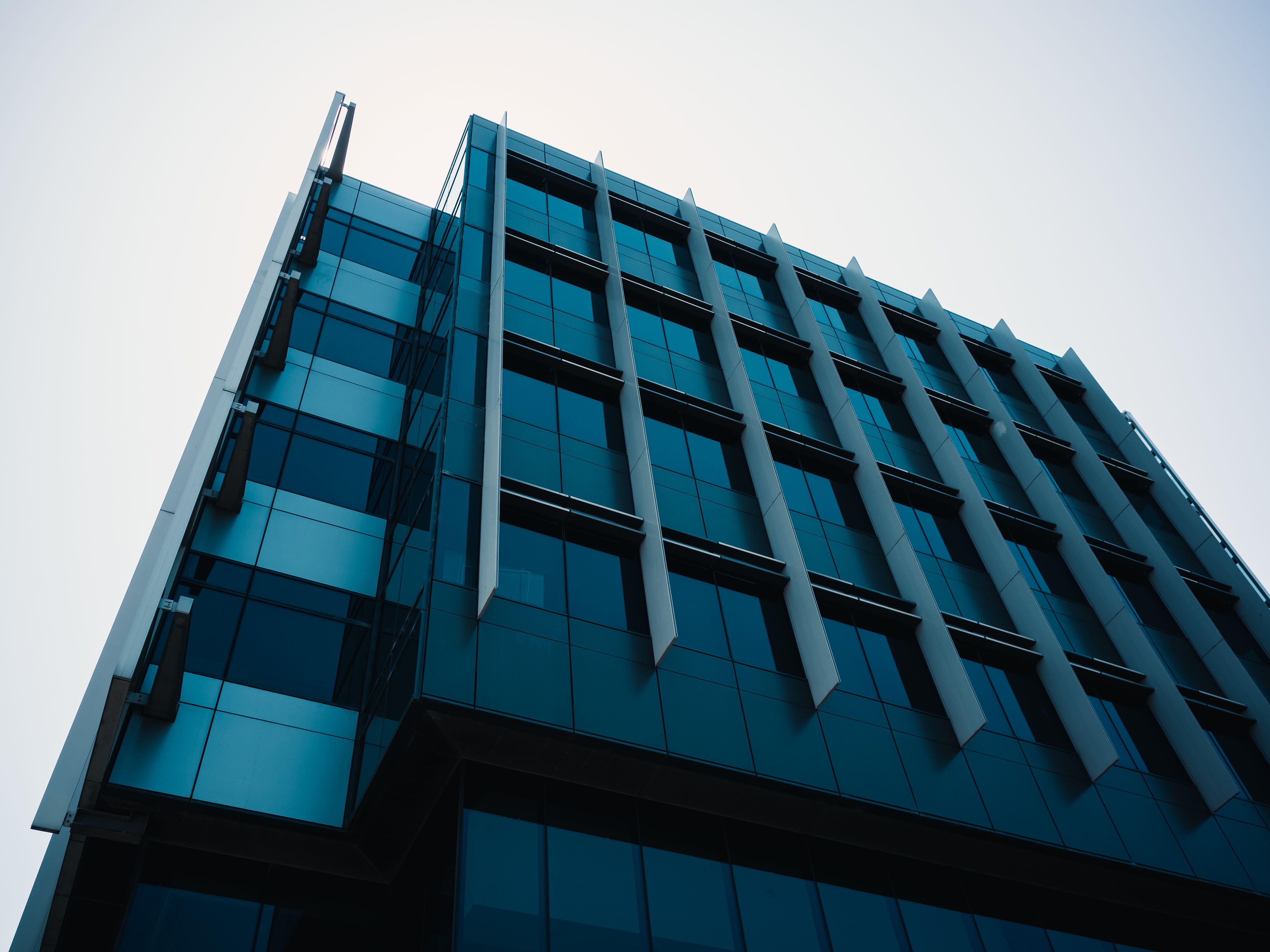 Photo of a Modern Building with Brick Walls · Free Stock Photo