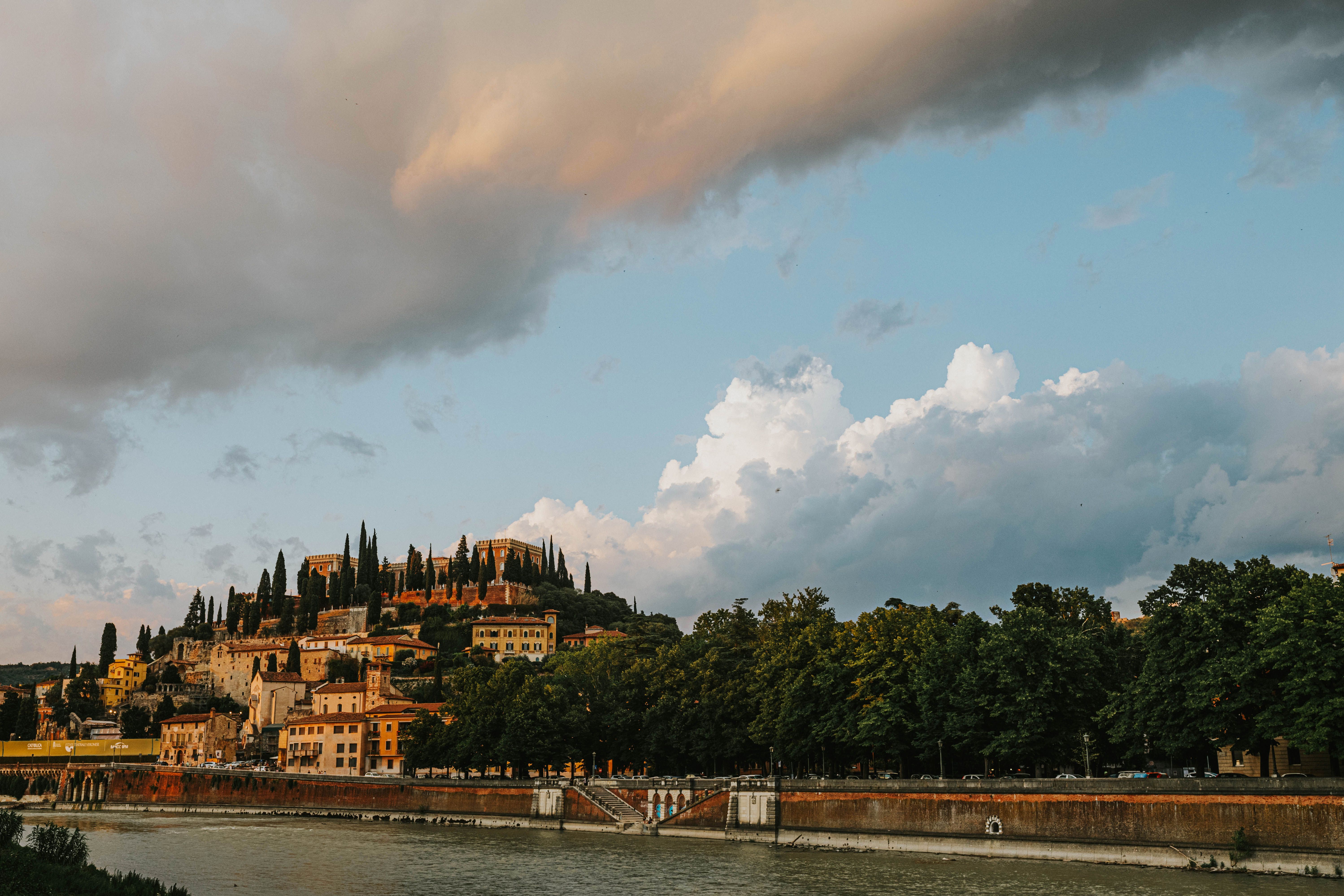 Old Town by River · Free Stock Photo