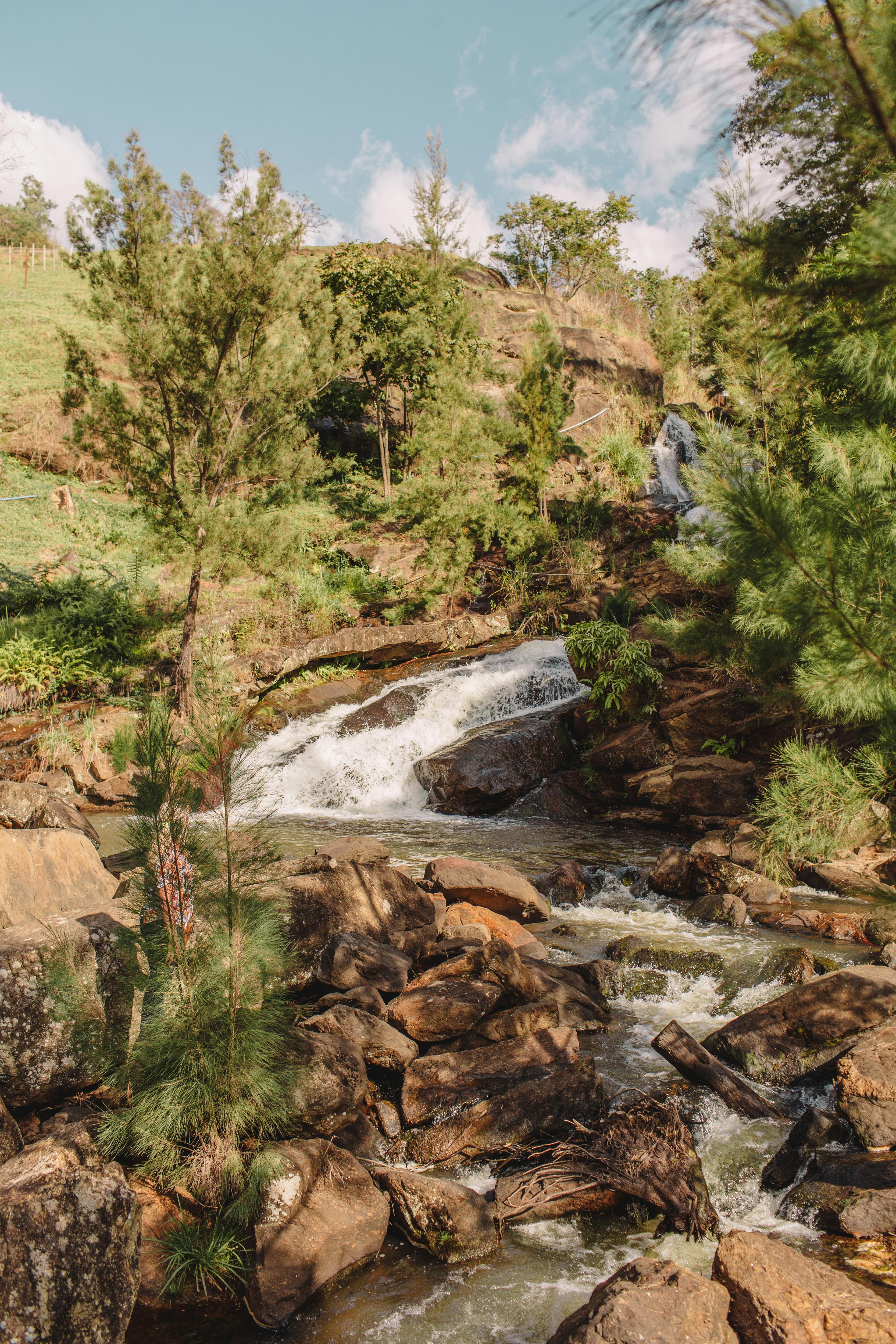 Beauty Sliding Waterfall · Free Stock Photo