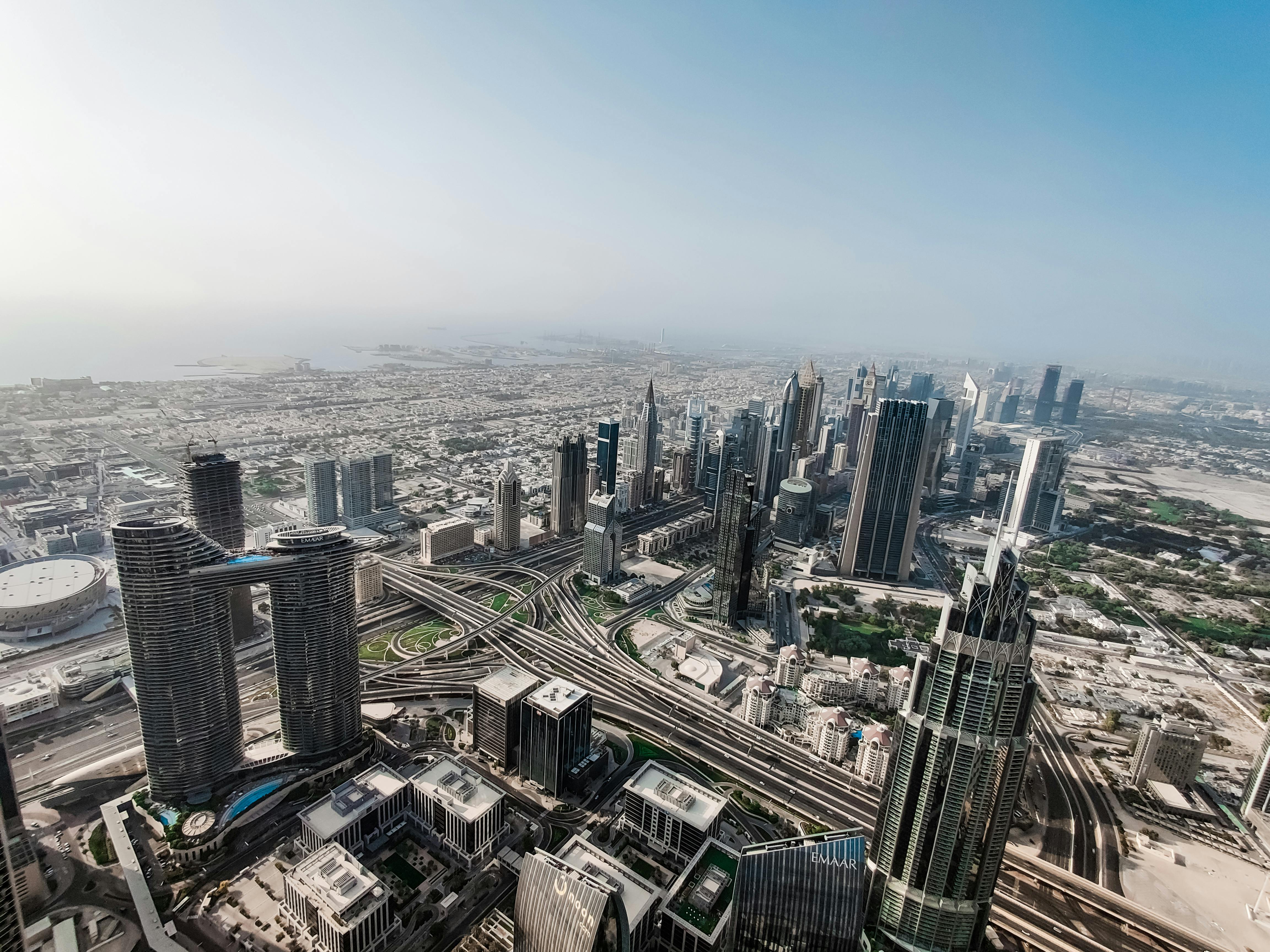 Aerial View of High-Rise Buildings · Free Stock Photo