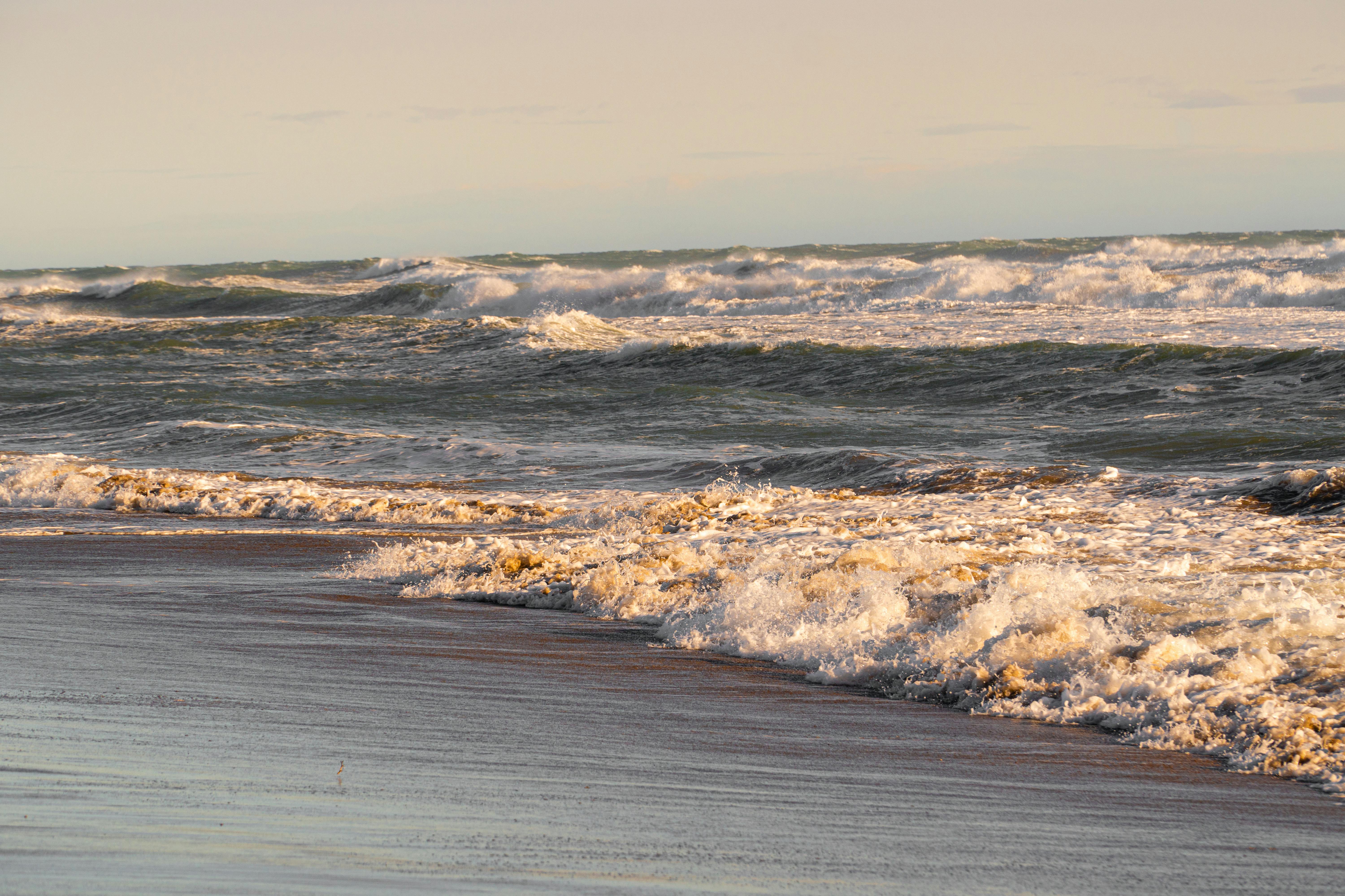 Wavy Sea Landscape · Free Stock Photo
