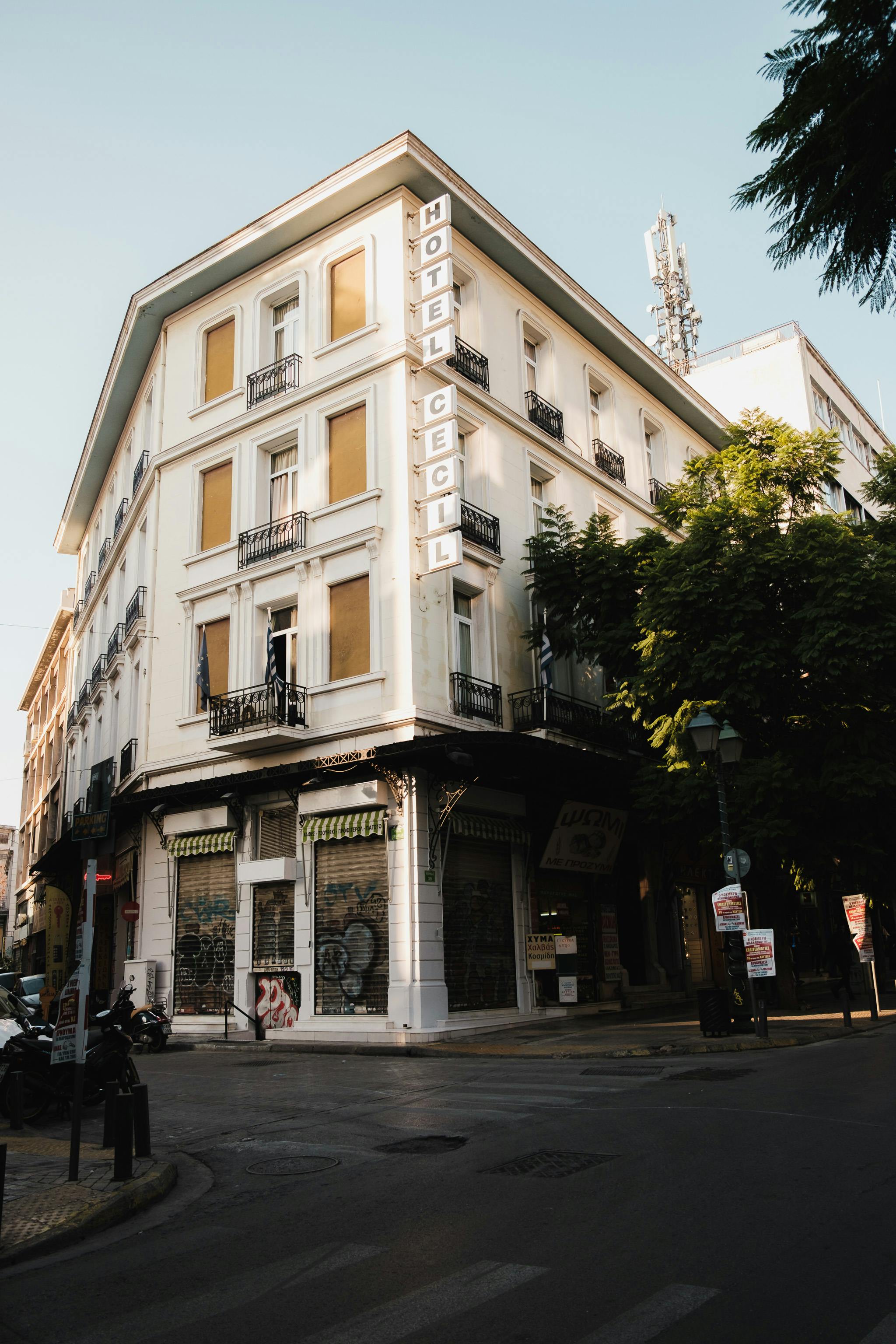 The Hotel Cecil Building in Athens Greece · Free Stock Photo