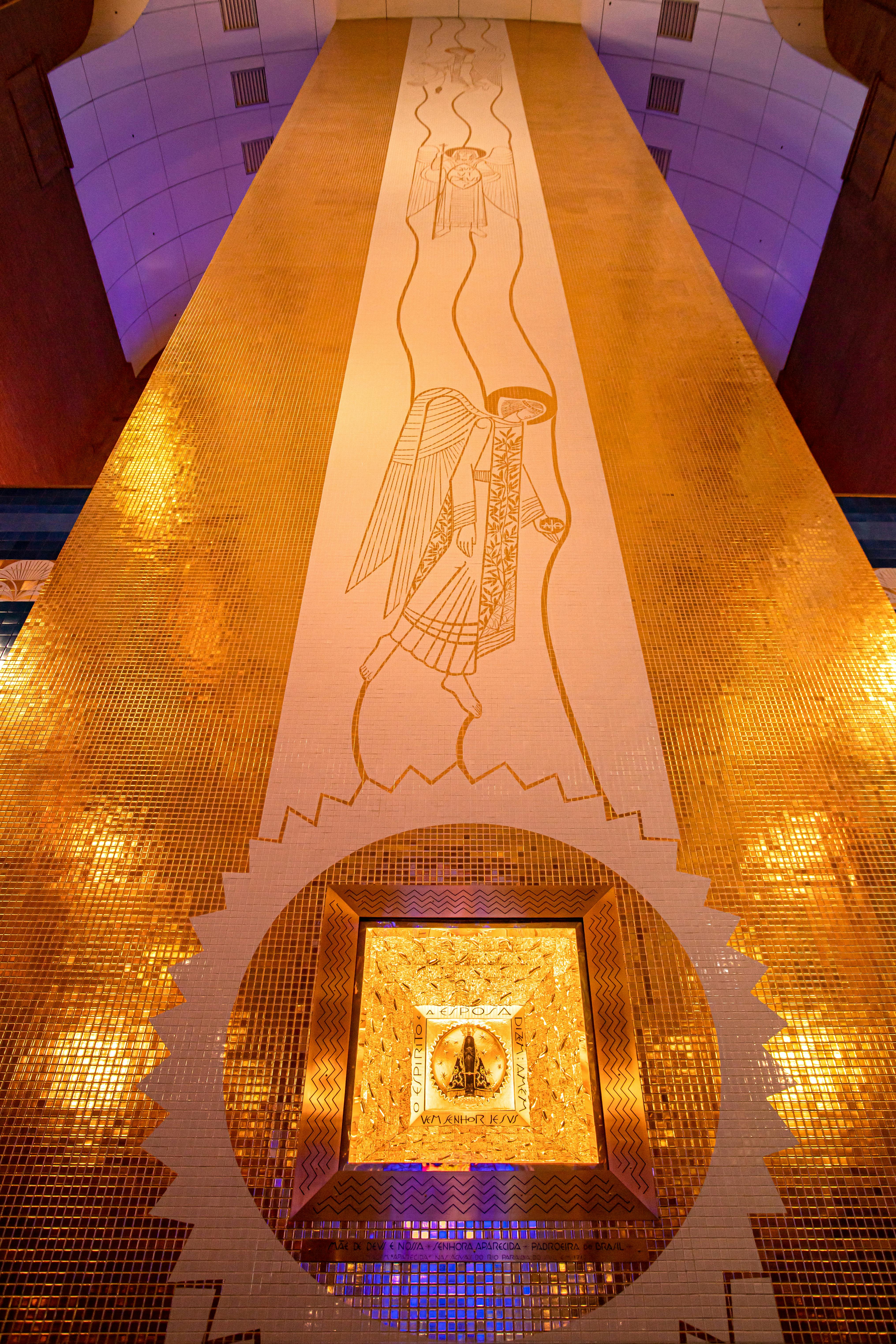 Illuminated Building Wall · Free Stock Photo