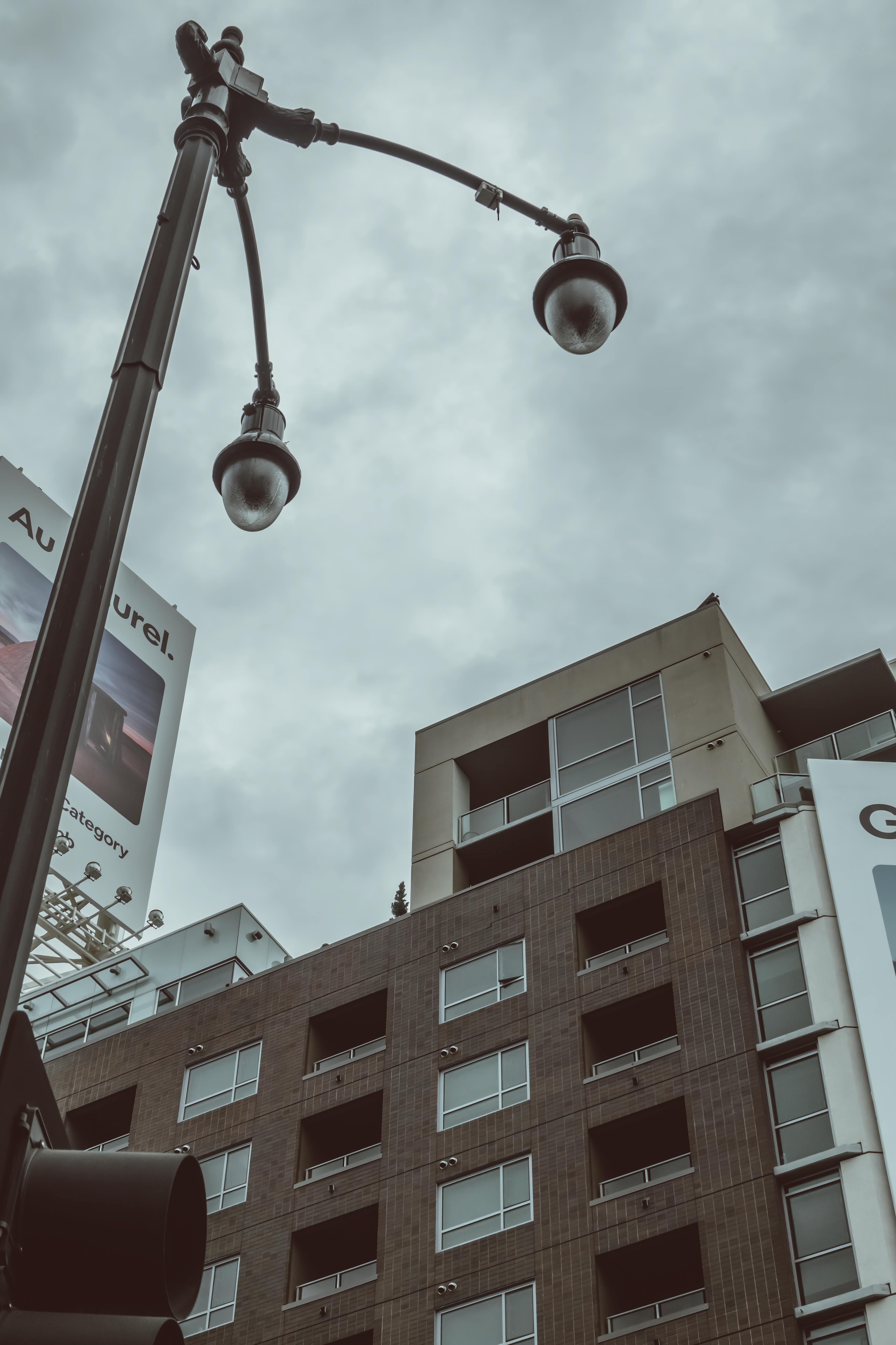 Photo of a White Street Lamp · Free Stock Photo