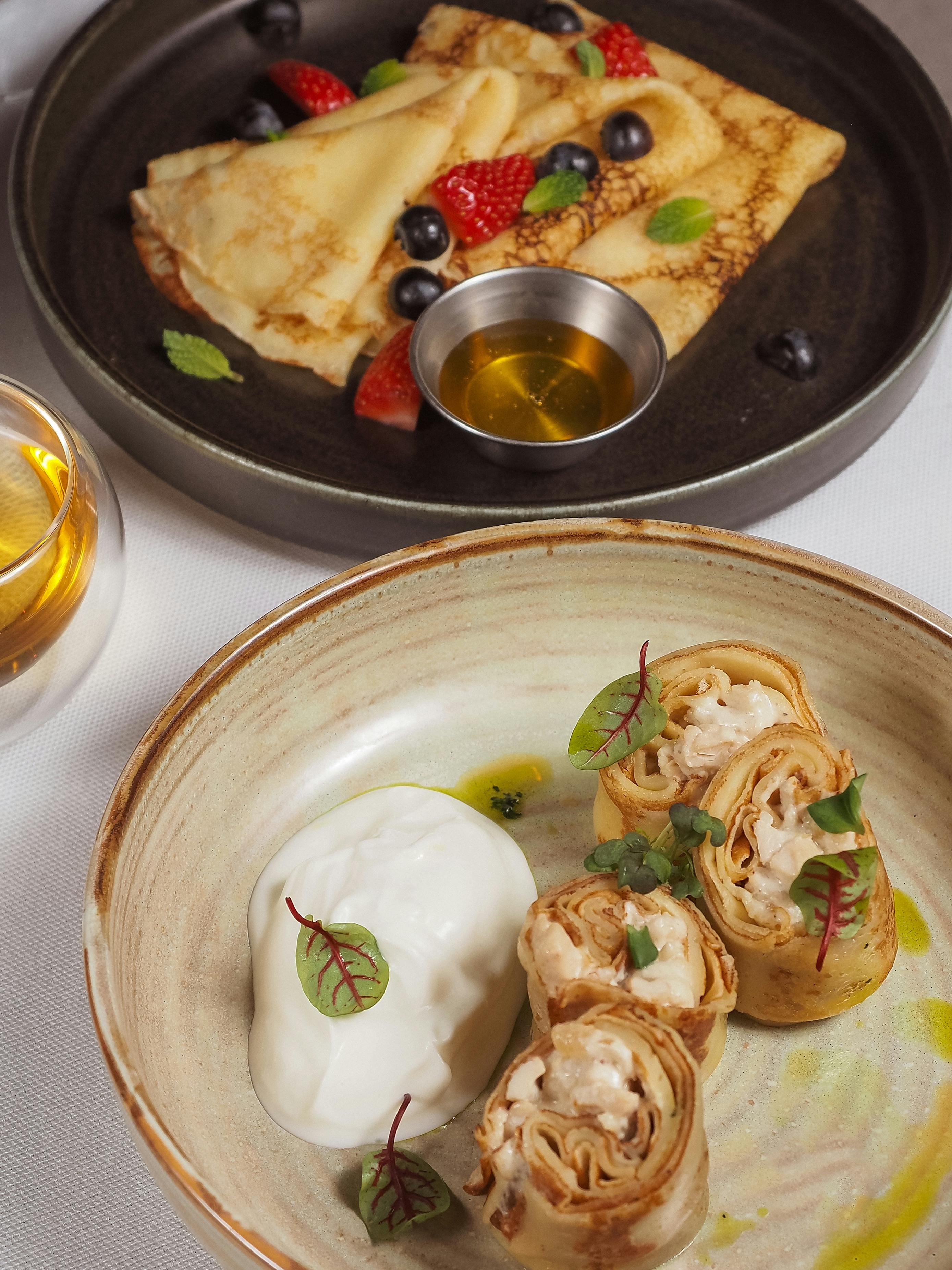 Sweet Breakfast Crepes · Free Stock Photo