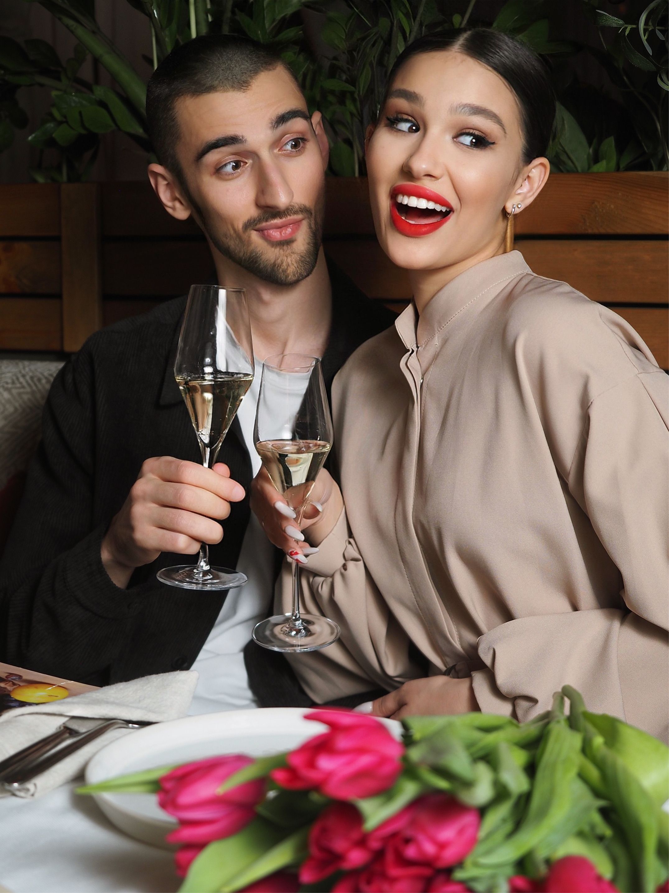 Couple Sitting by Table Together · Free Stock Photo
