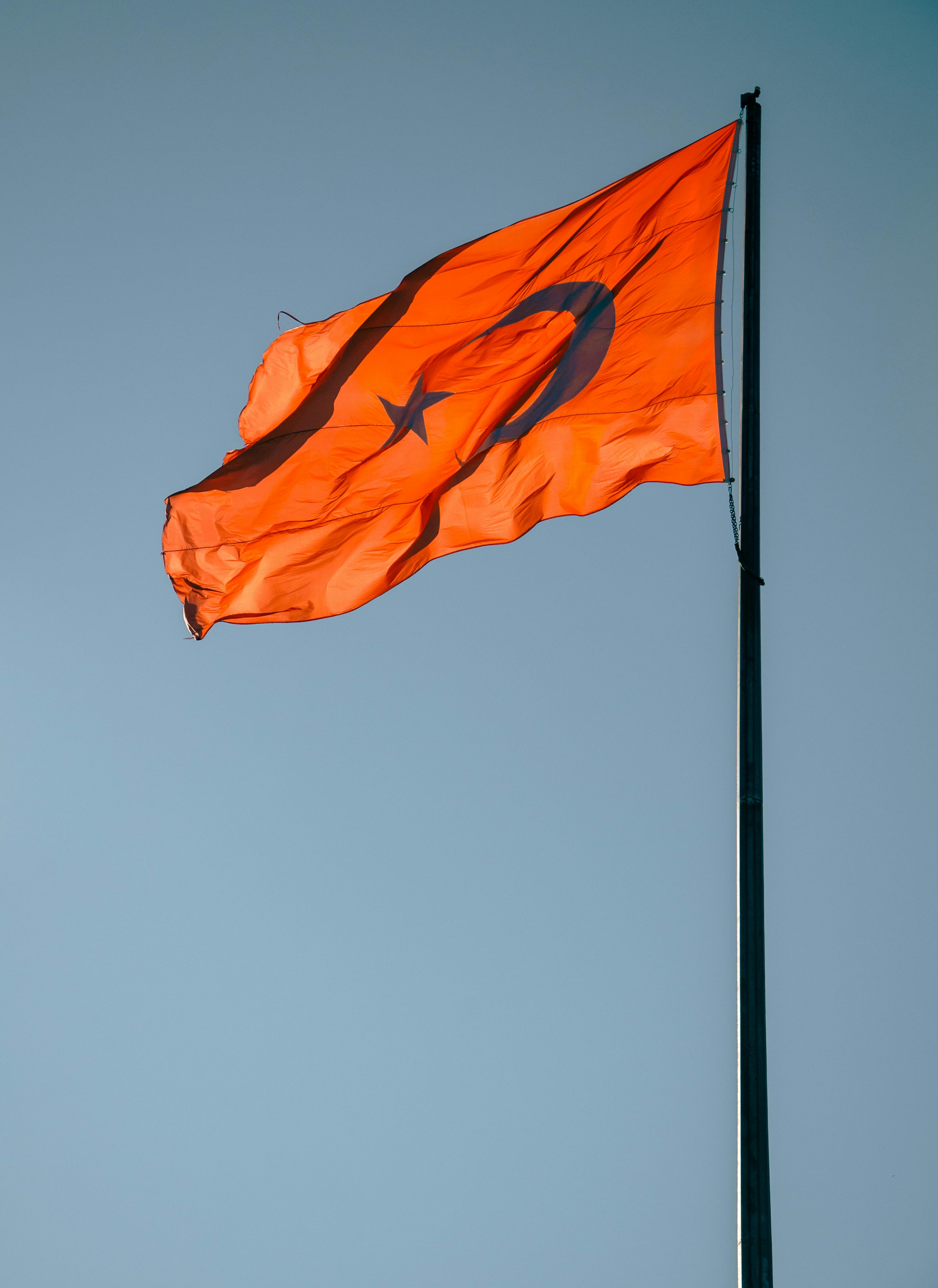 Flag of Turkiye · Free Stock Photo