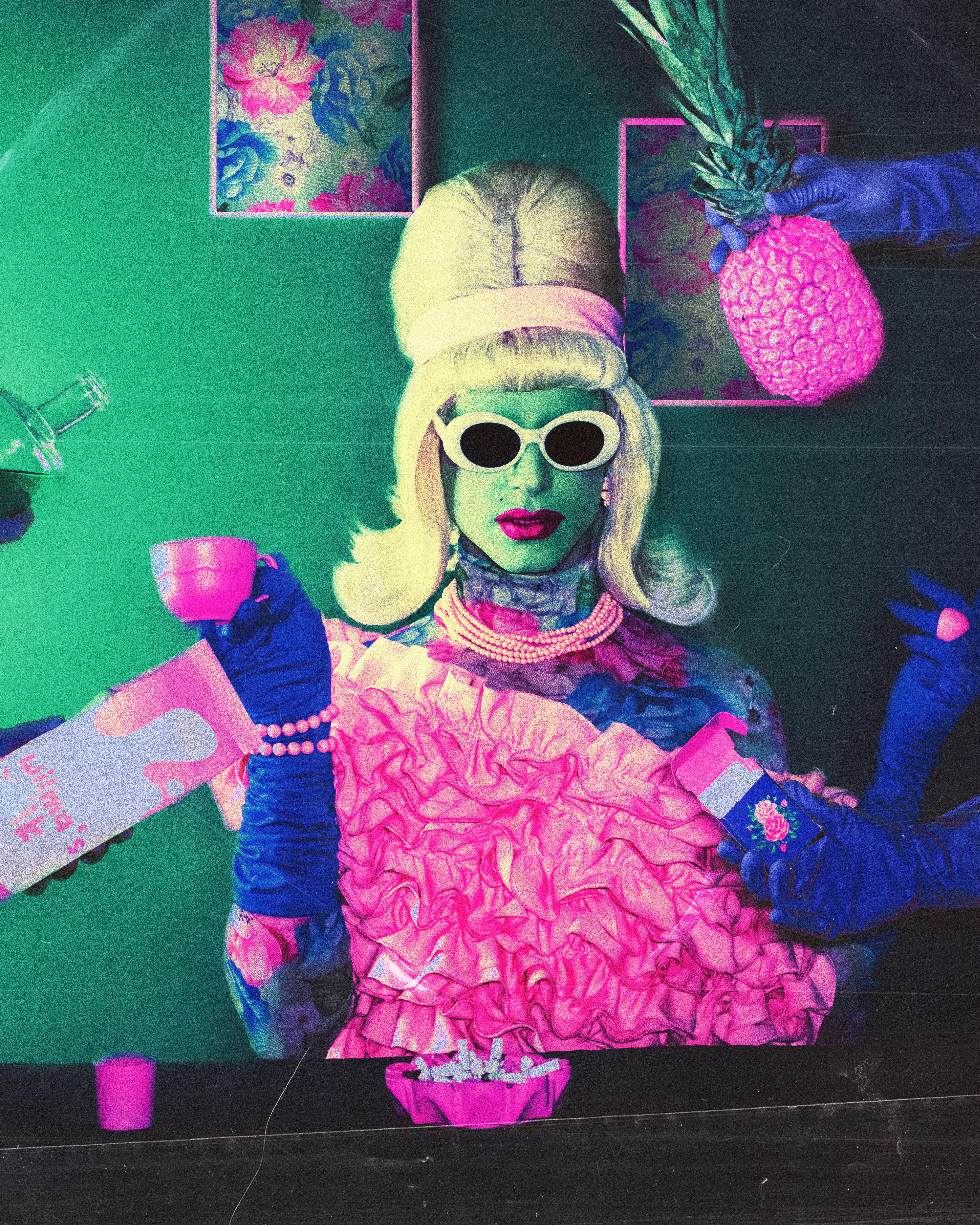 Woman in Eccentric Costume · Free Stock Photo