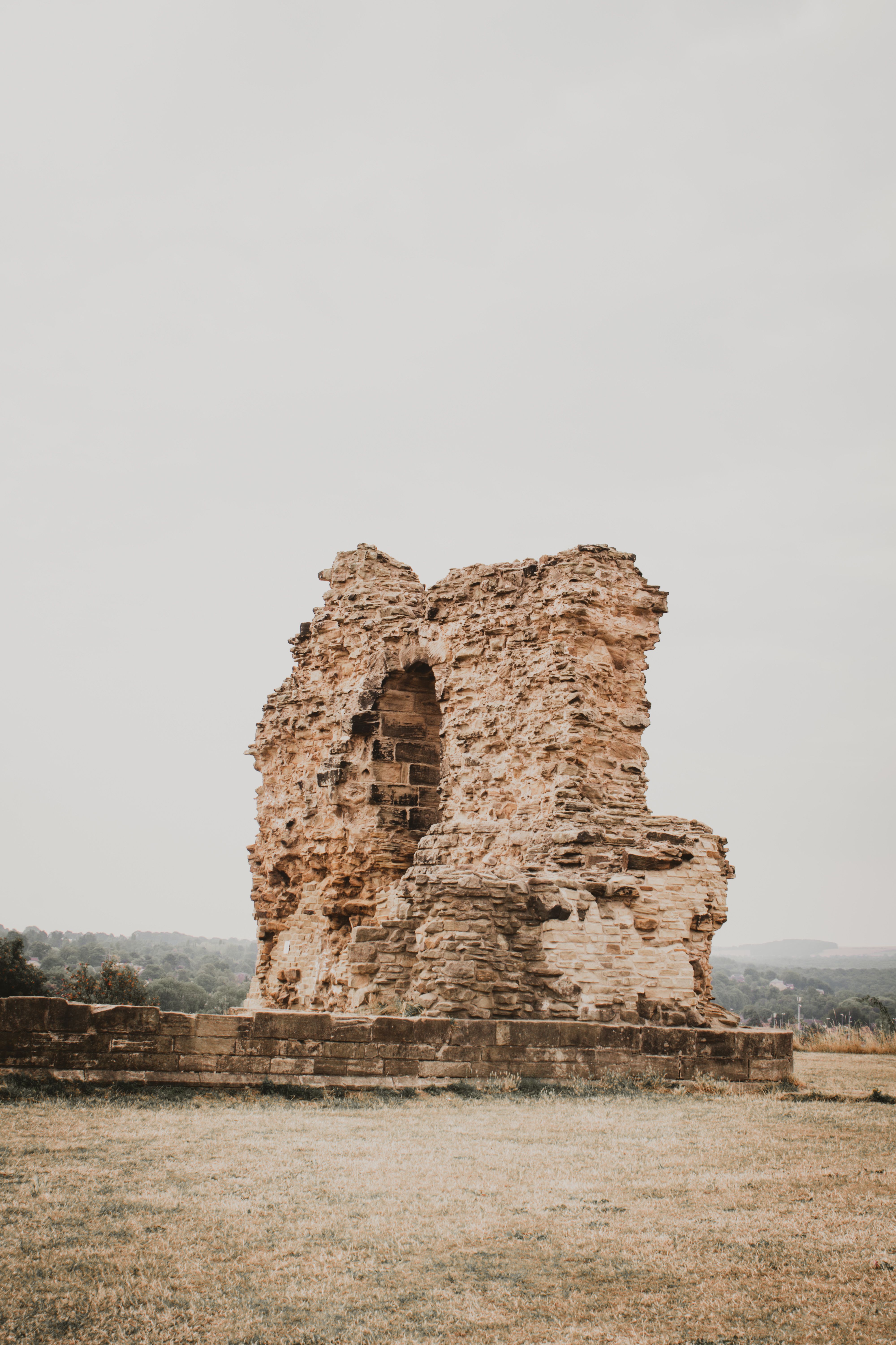 Ruins of Stone Building · Free Stock Photo