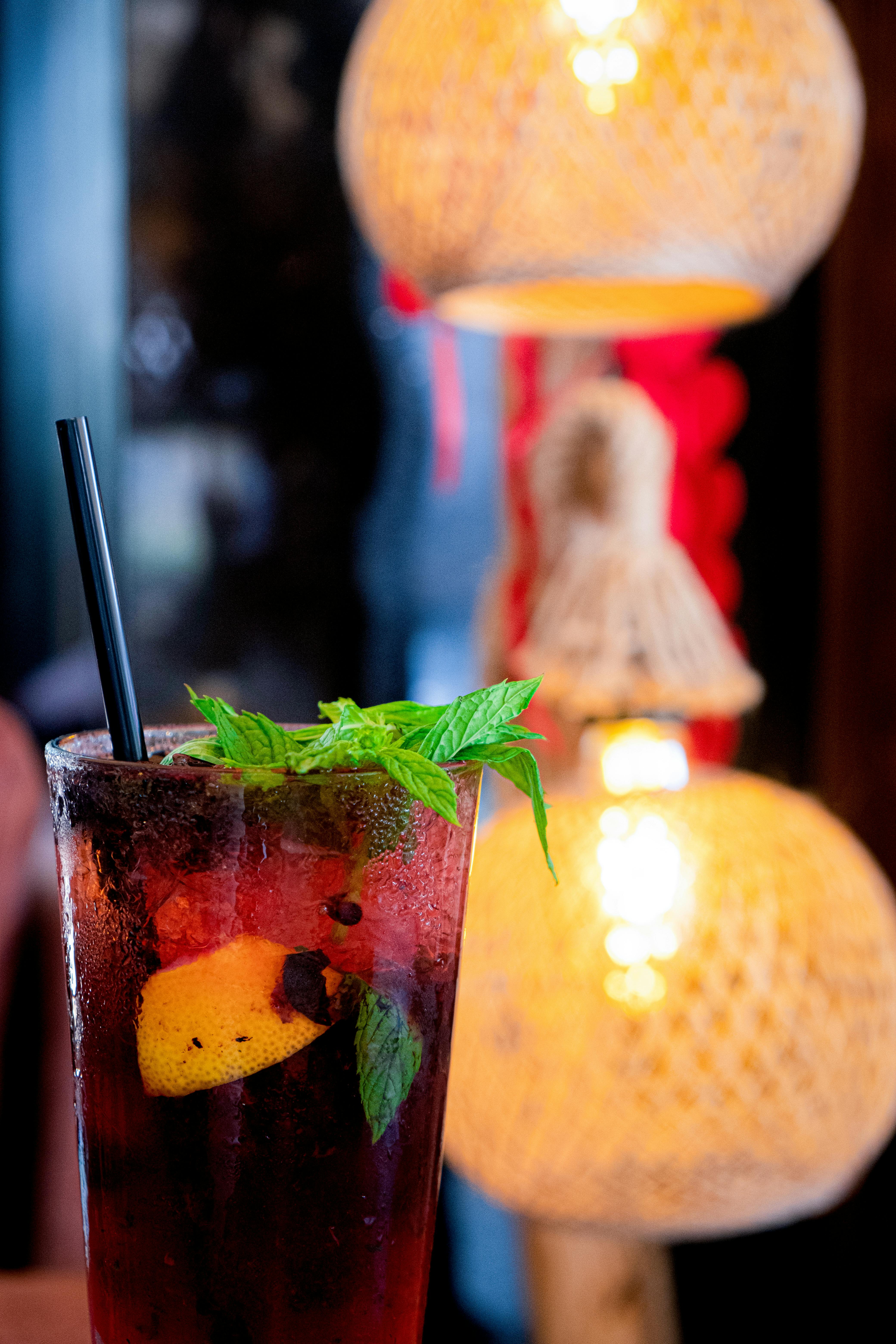 Close-up of a Cocktail · Free Stock Photo