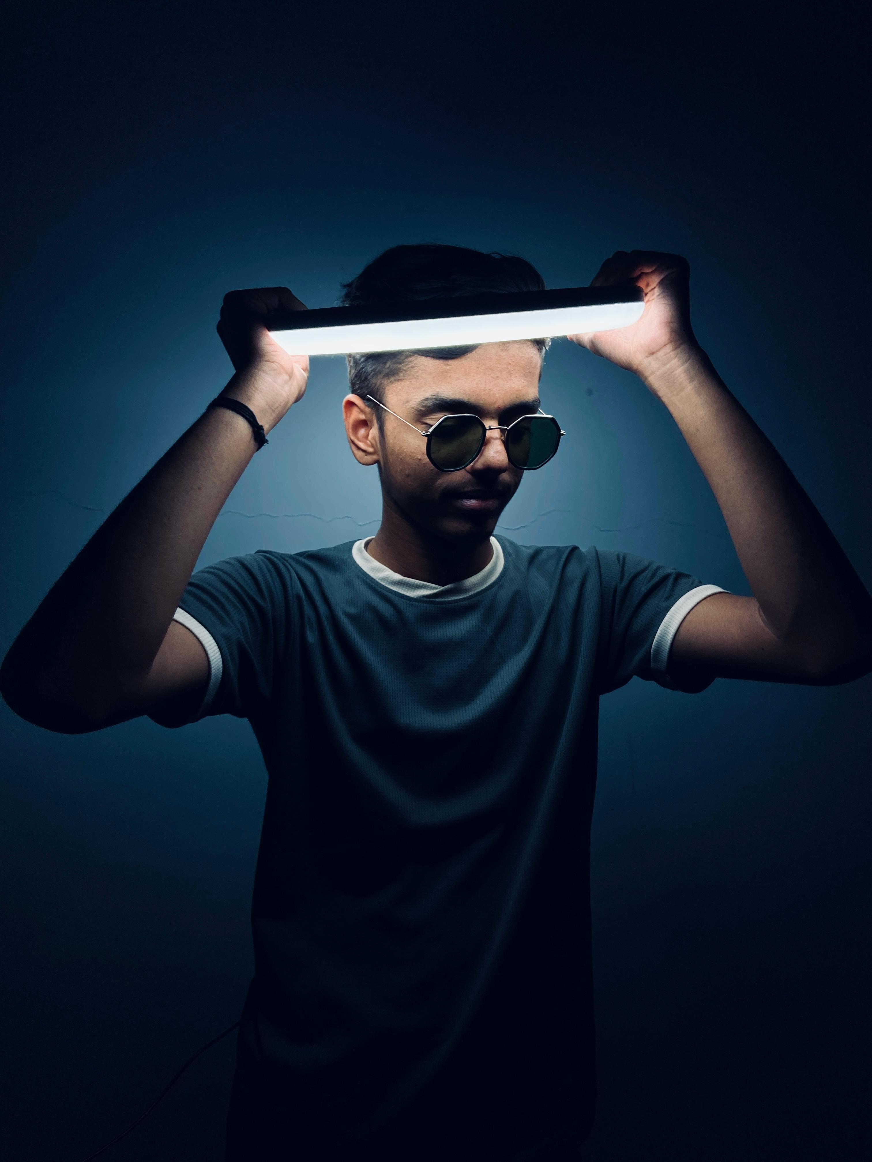 Ironic Man Angel · Free Stock Photo