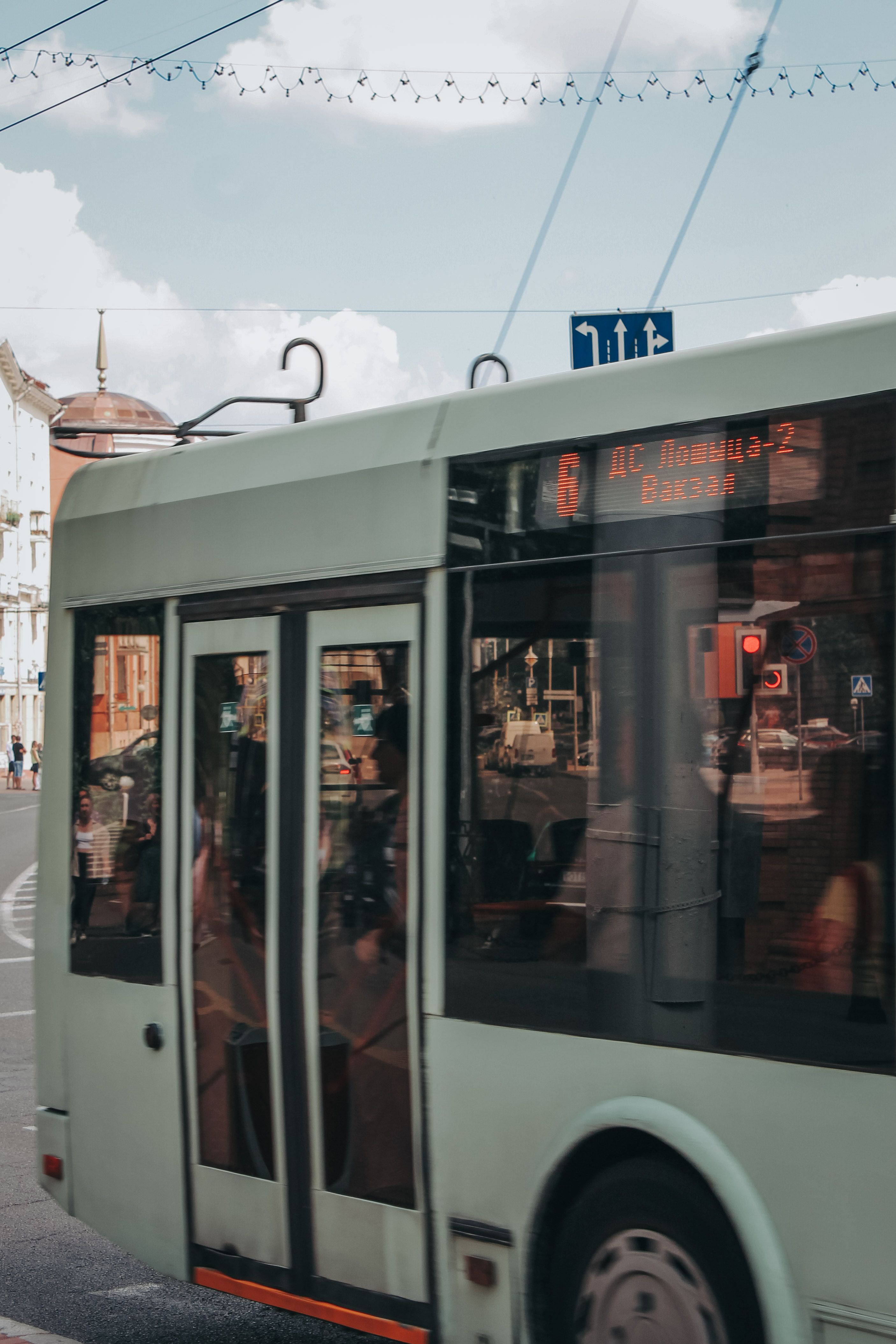 A Bus in a City · Free Stock Photo