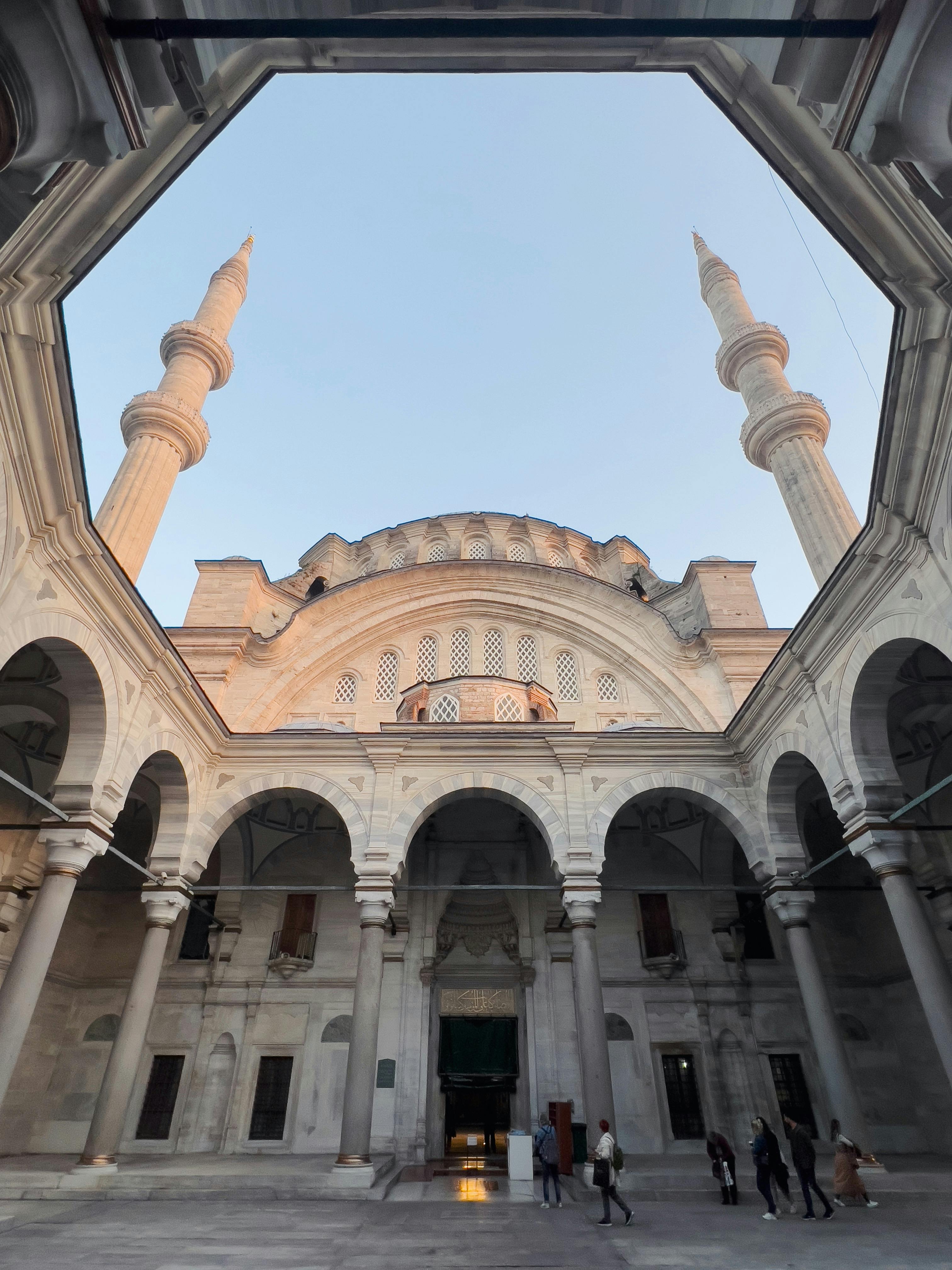 Yard in Traditional Stone Mosque · Free Stock Photo
