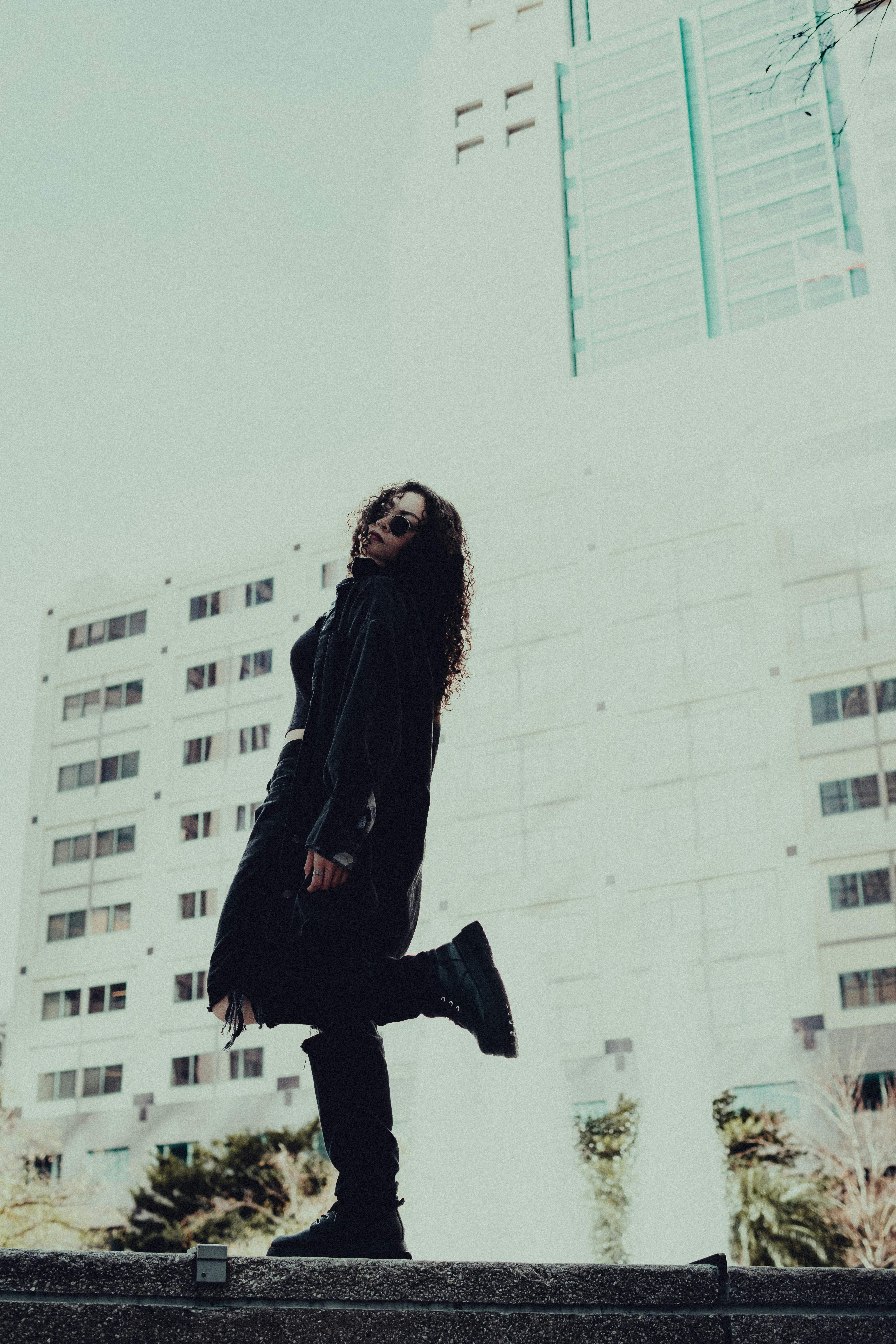 Model Posing in Boots · Free Stock Photo