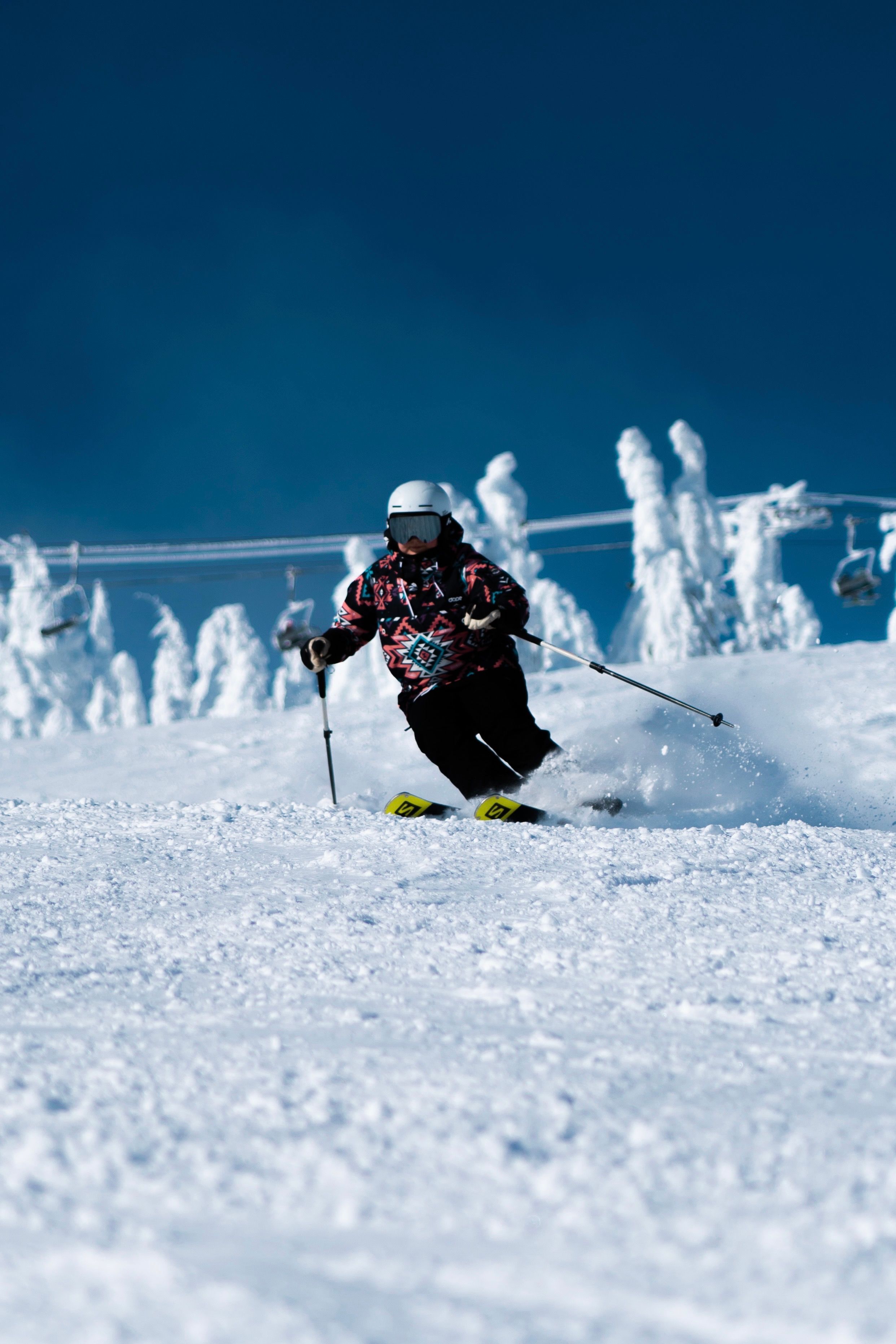 Photo of a Person Skiing · Free Stock Photo