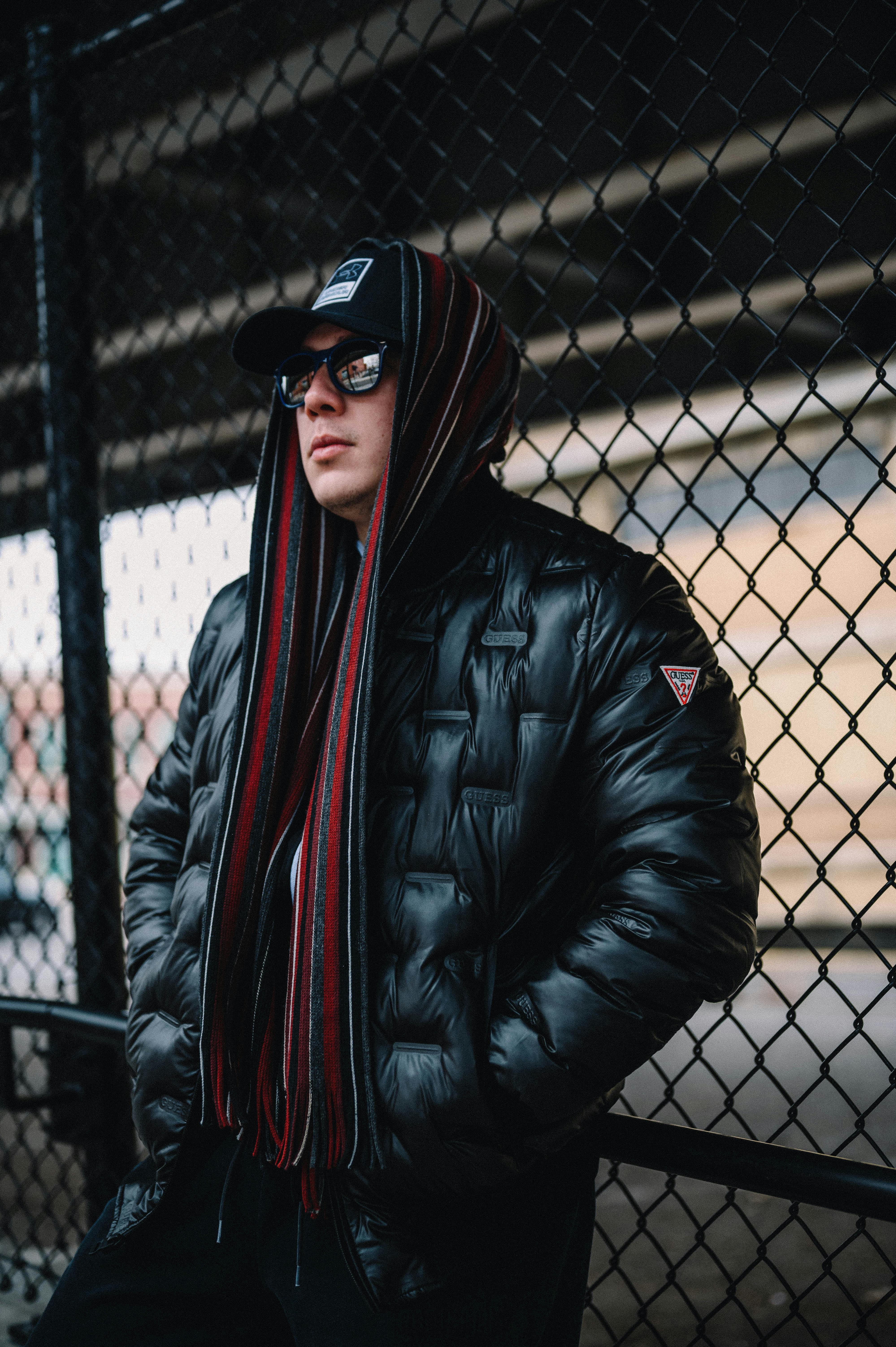 Photo of Man wearing Black Bubble Jacket · Free Stock Photo