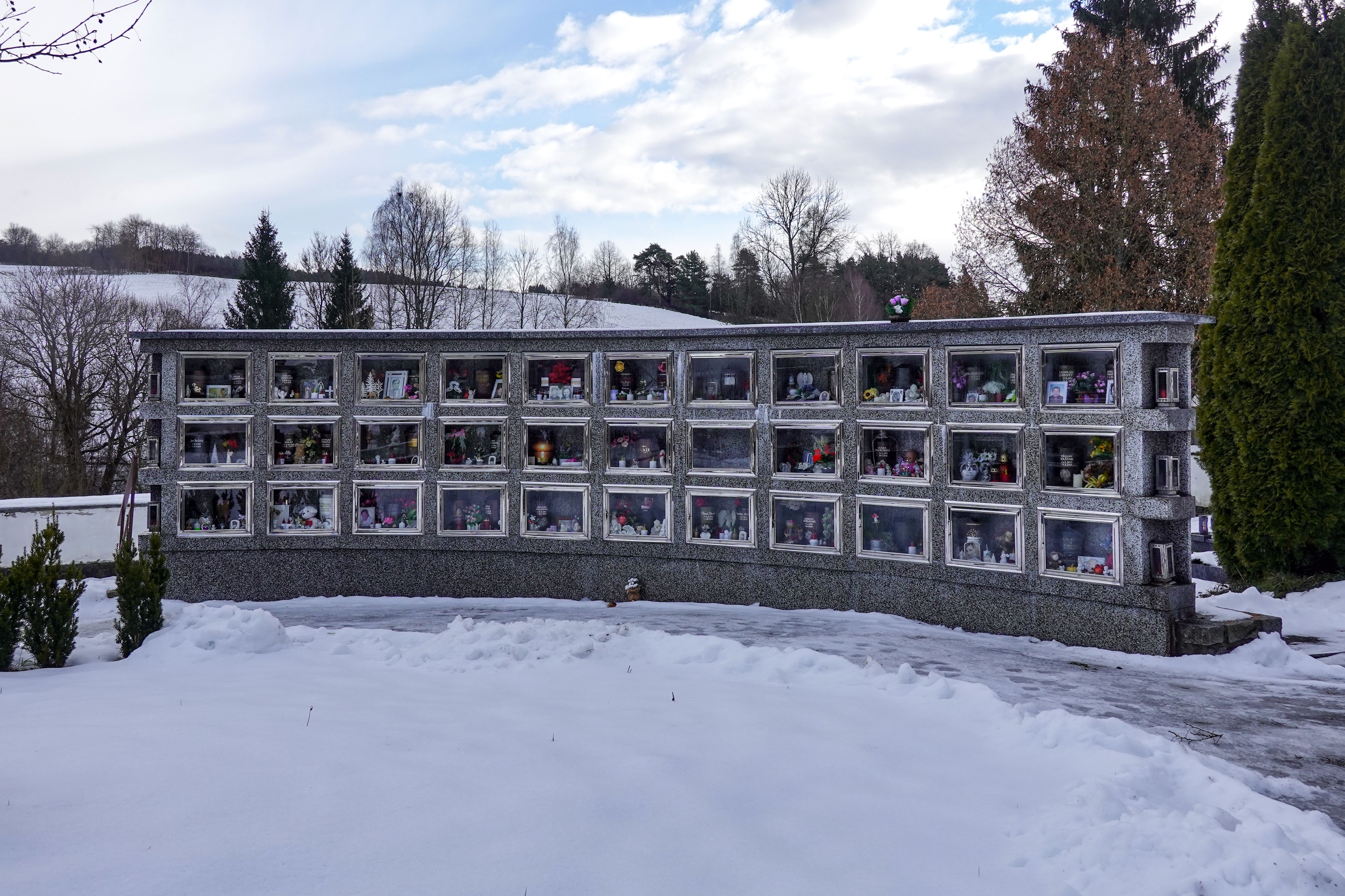Cemetery in Winter · Free Stock Photo