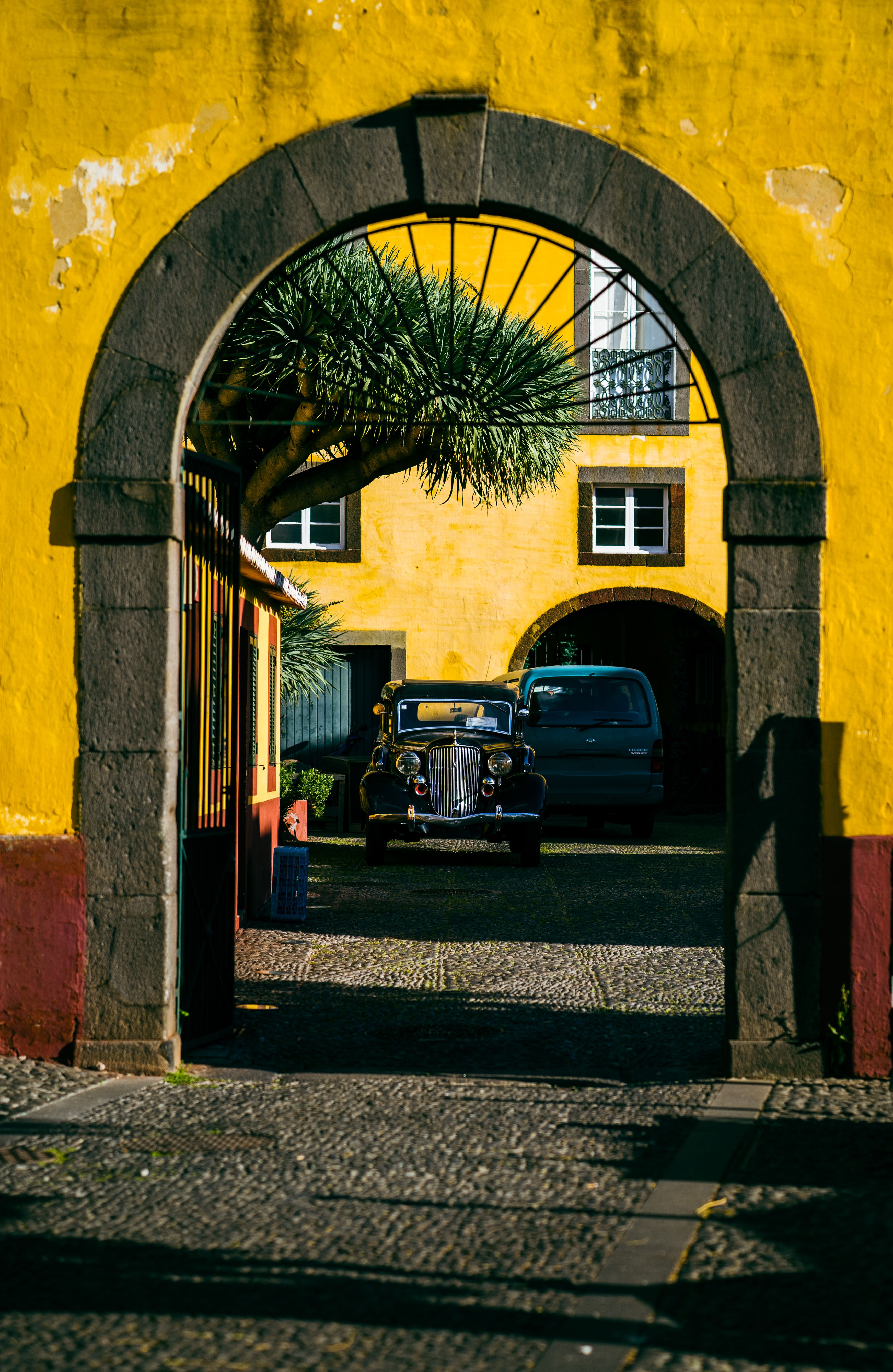 Arch in an Old Castle in Madeira, Portugal · Free Stock Photo