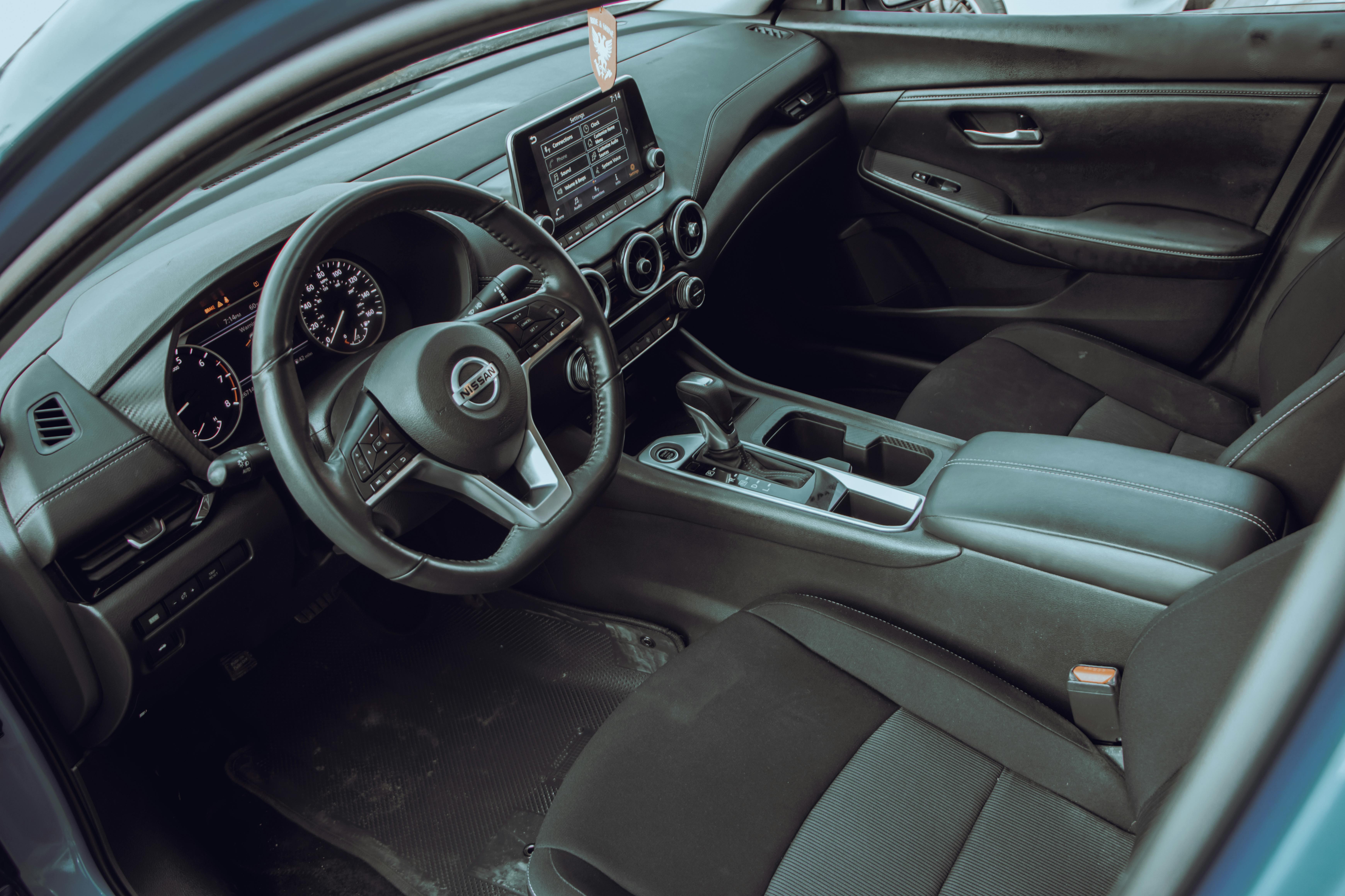 The Interior of a Nissan Sentra · Free Stock Photo