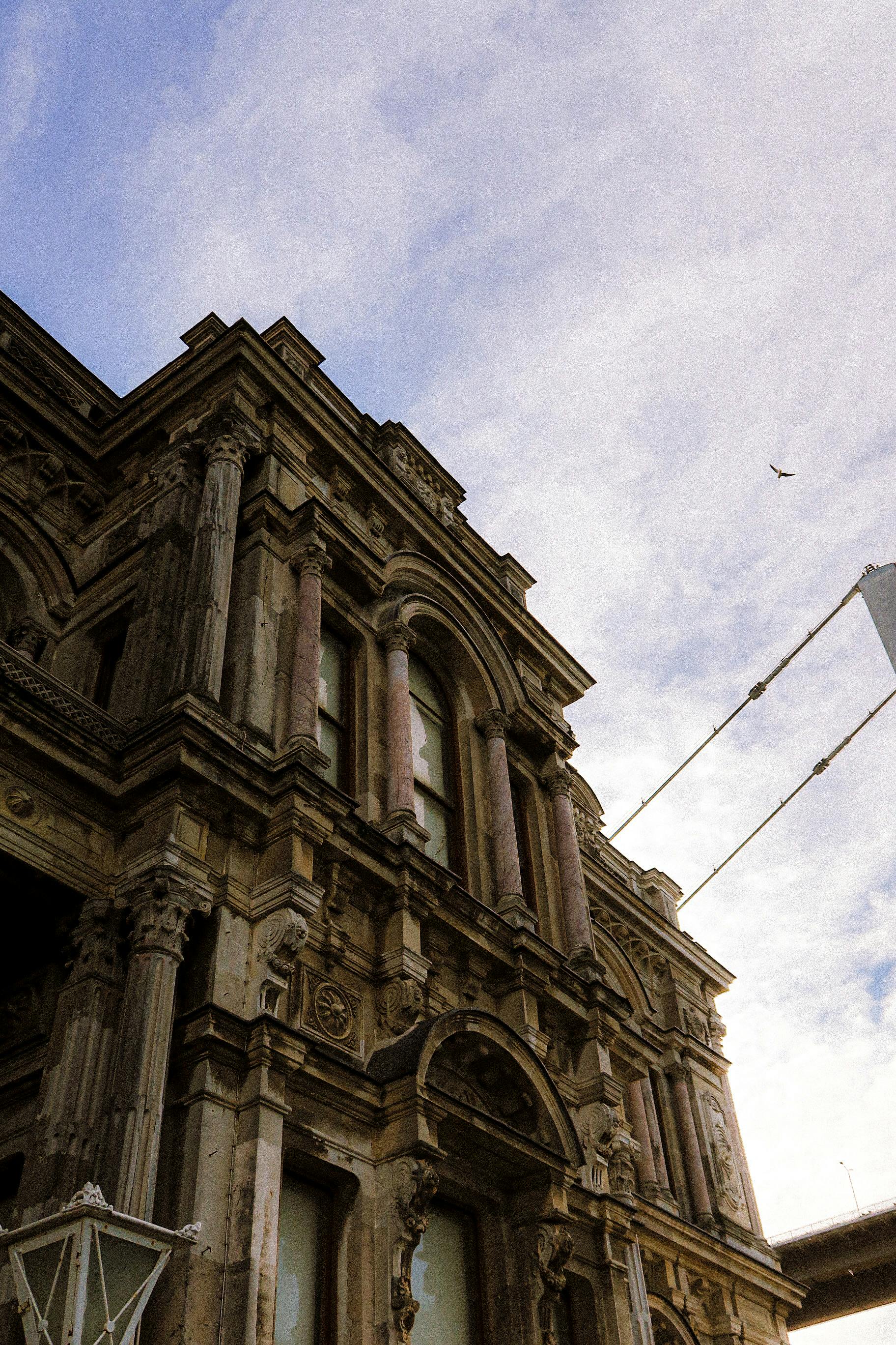 Old Historic Building on Sky Background · Free Stock Photo