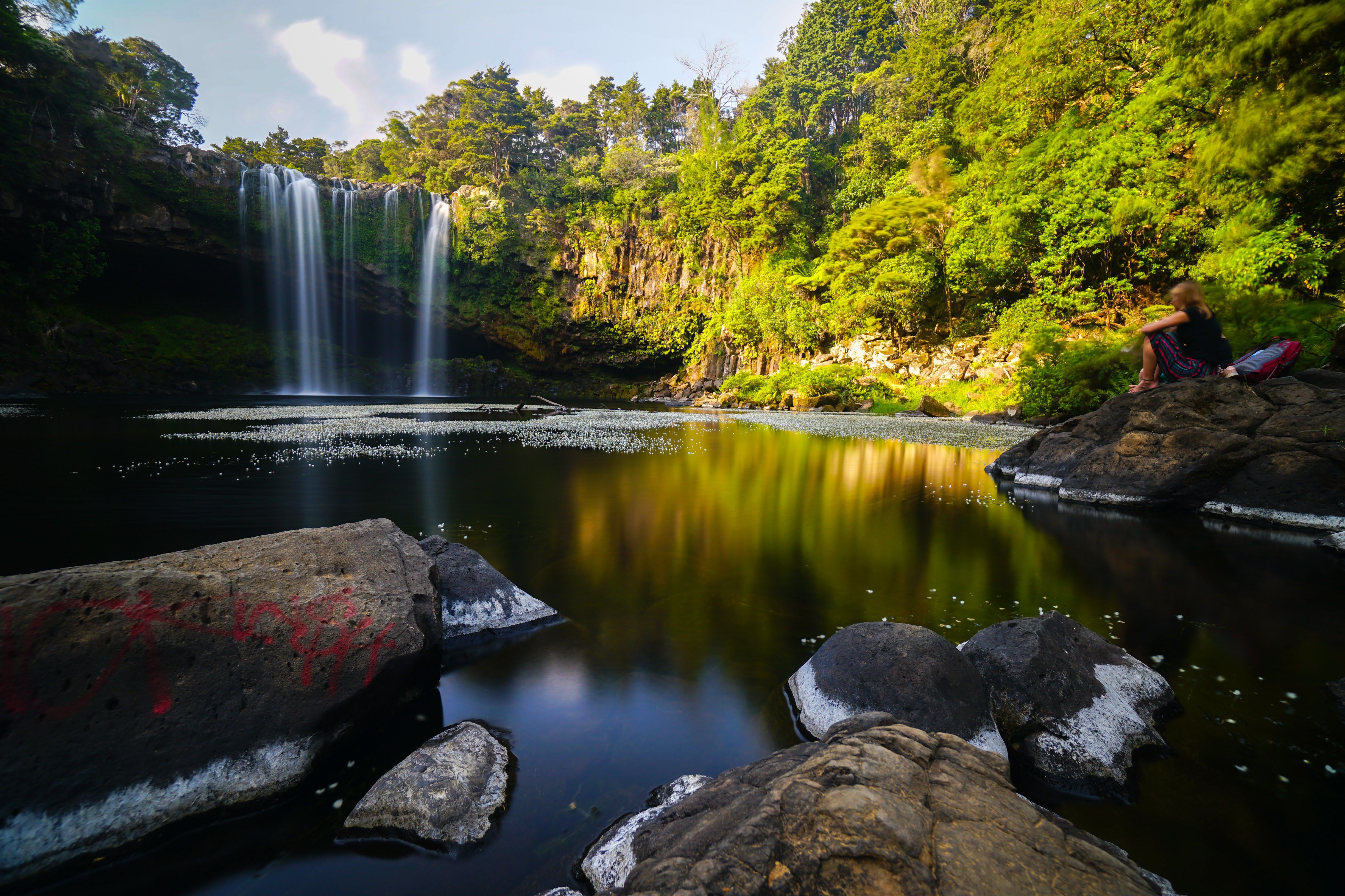 Desktop Wallpaper Waterfall Lake Photos, Download The BEST Free Desktop ...