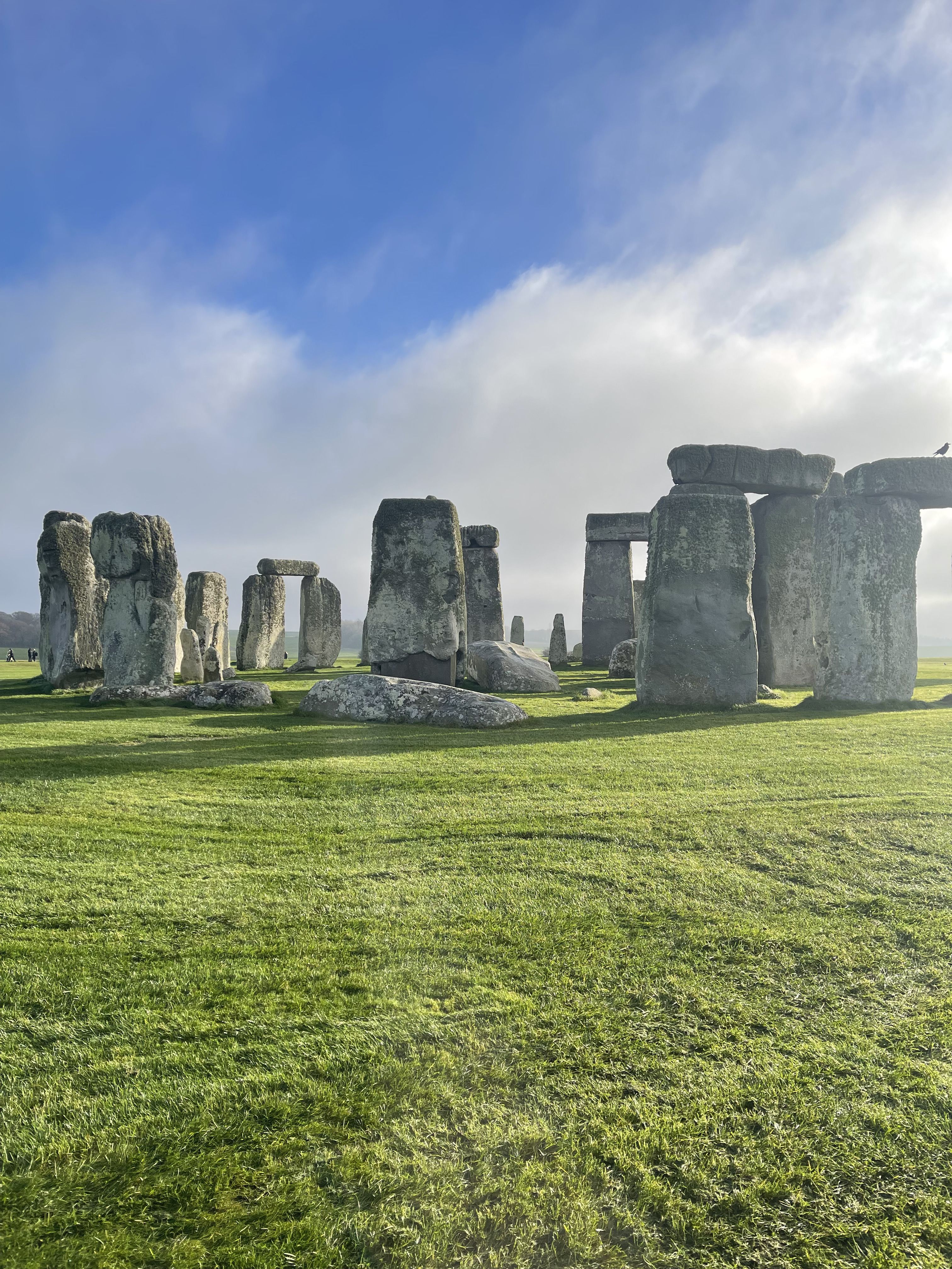 Stonehenge Under Dark Clouds · Free Stock Photo