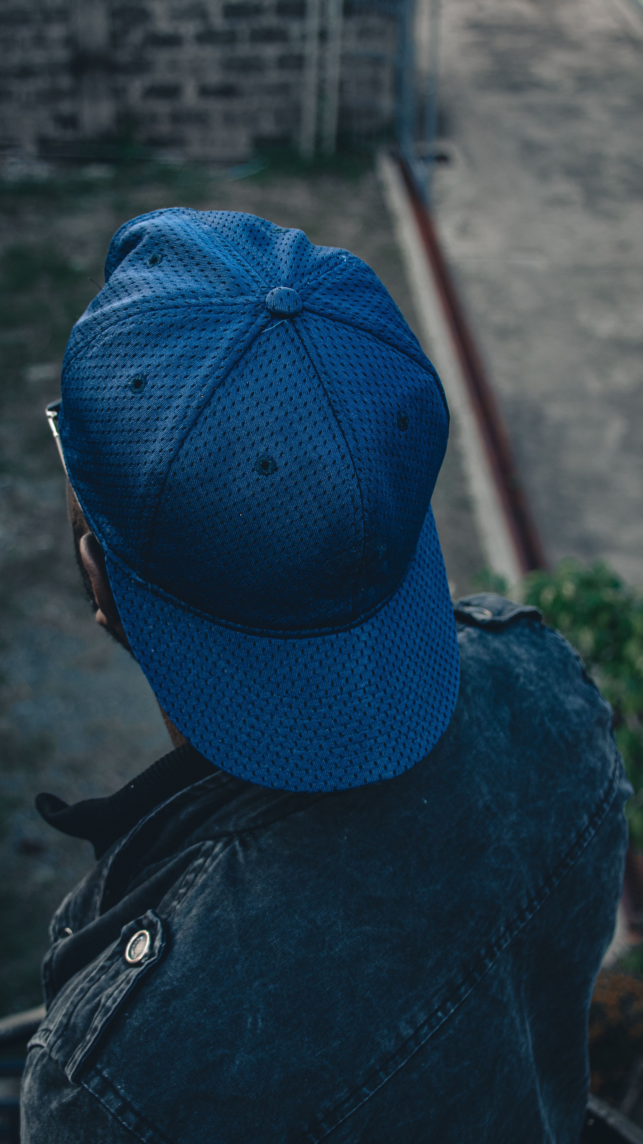Cap on Man · Free Stock Photo