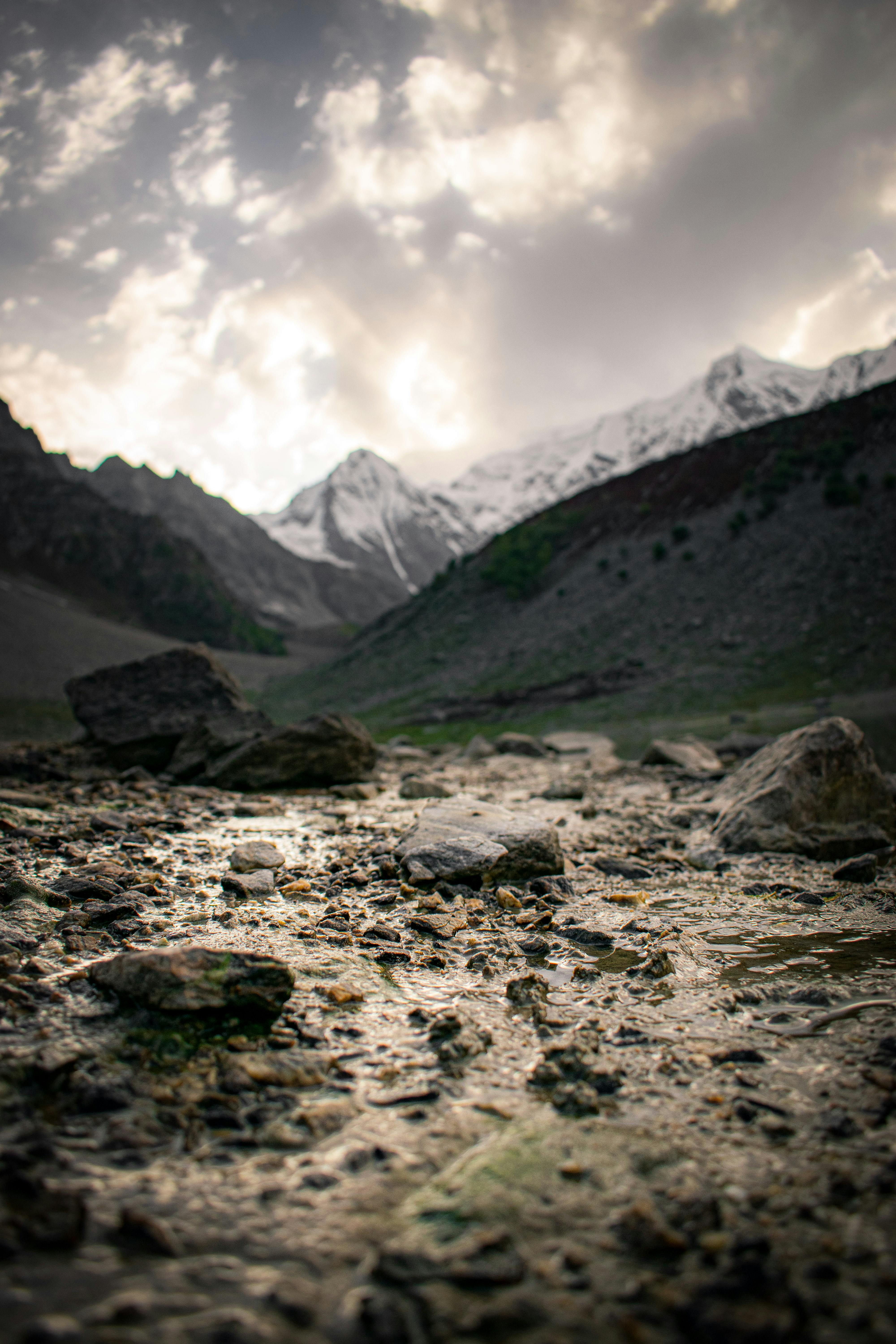 Gray Rocks on Mountain · Free Stock Photo