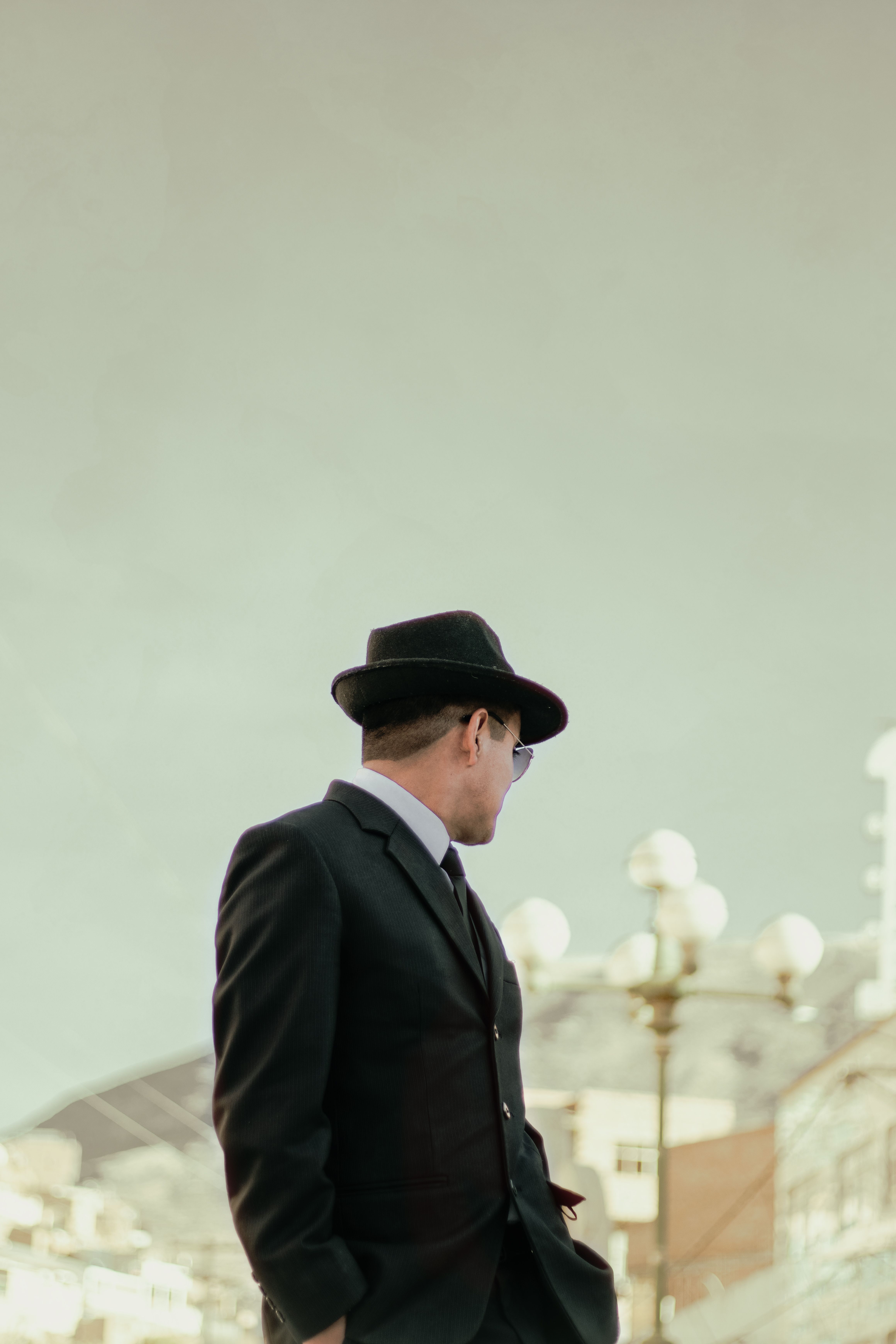 Man in Black Suit and Black Hat · Free Stock Photo