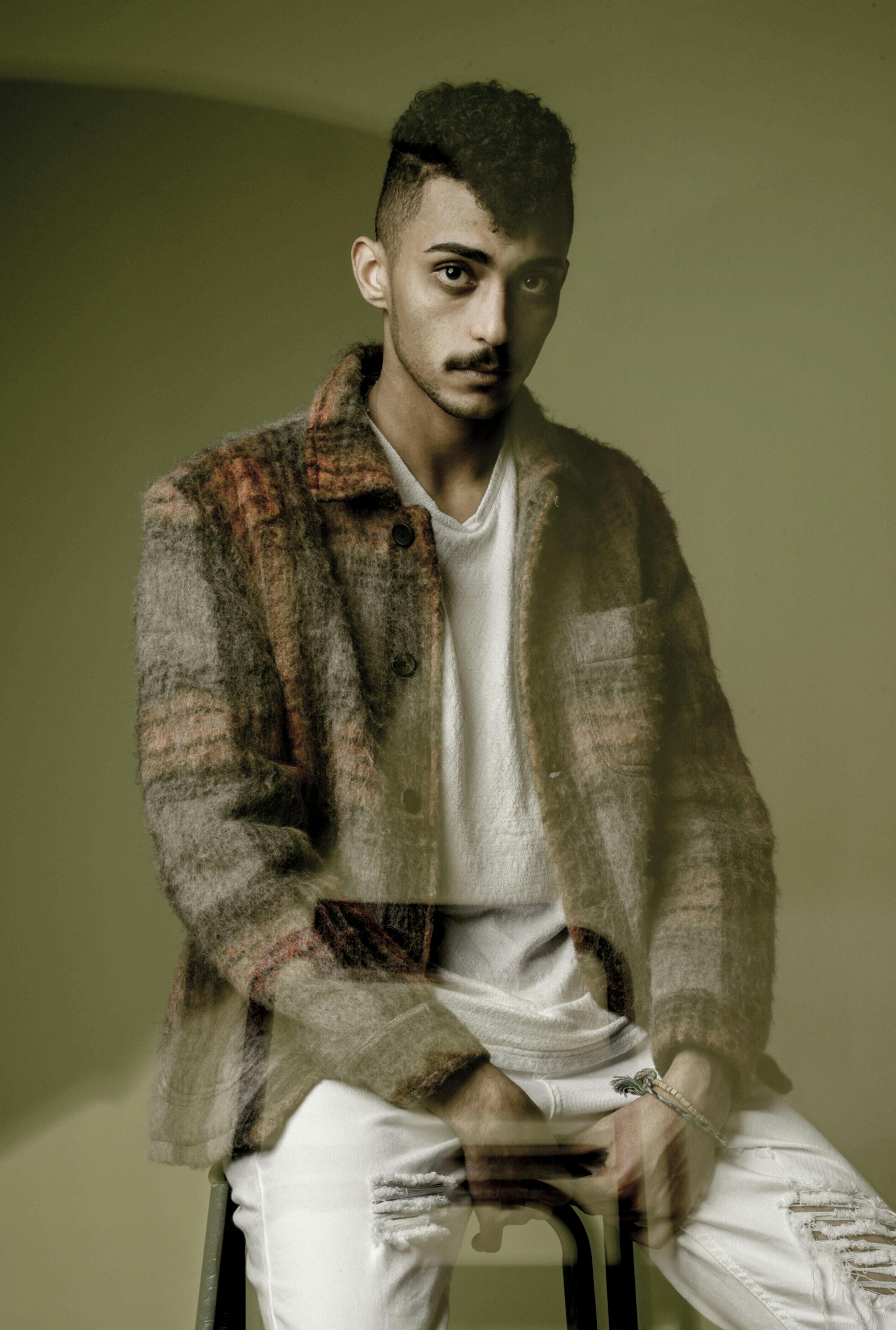 Fading Man Portrait · Free Stock Photo