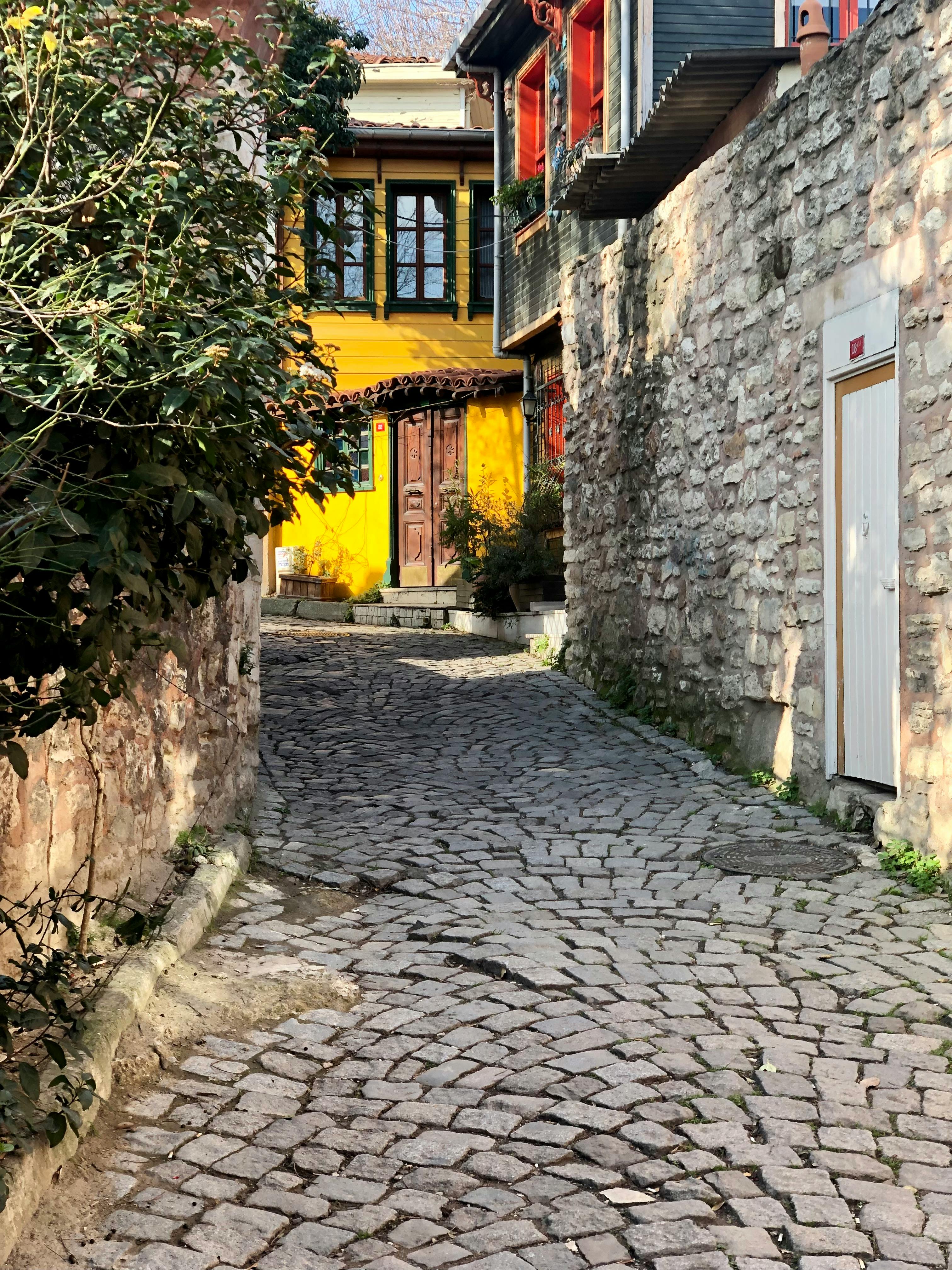 Street Paved with Cobblestone in Istanbul · Free Stock Photo