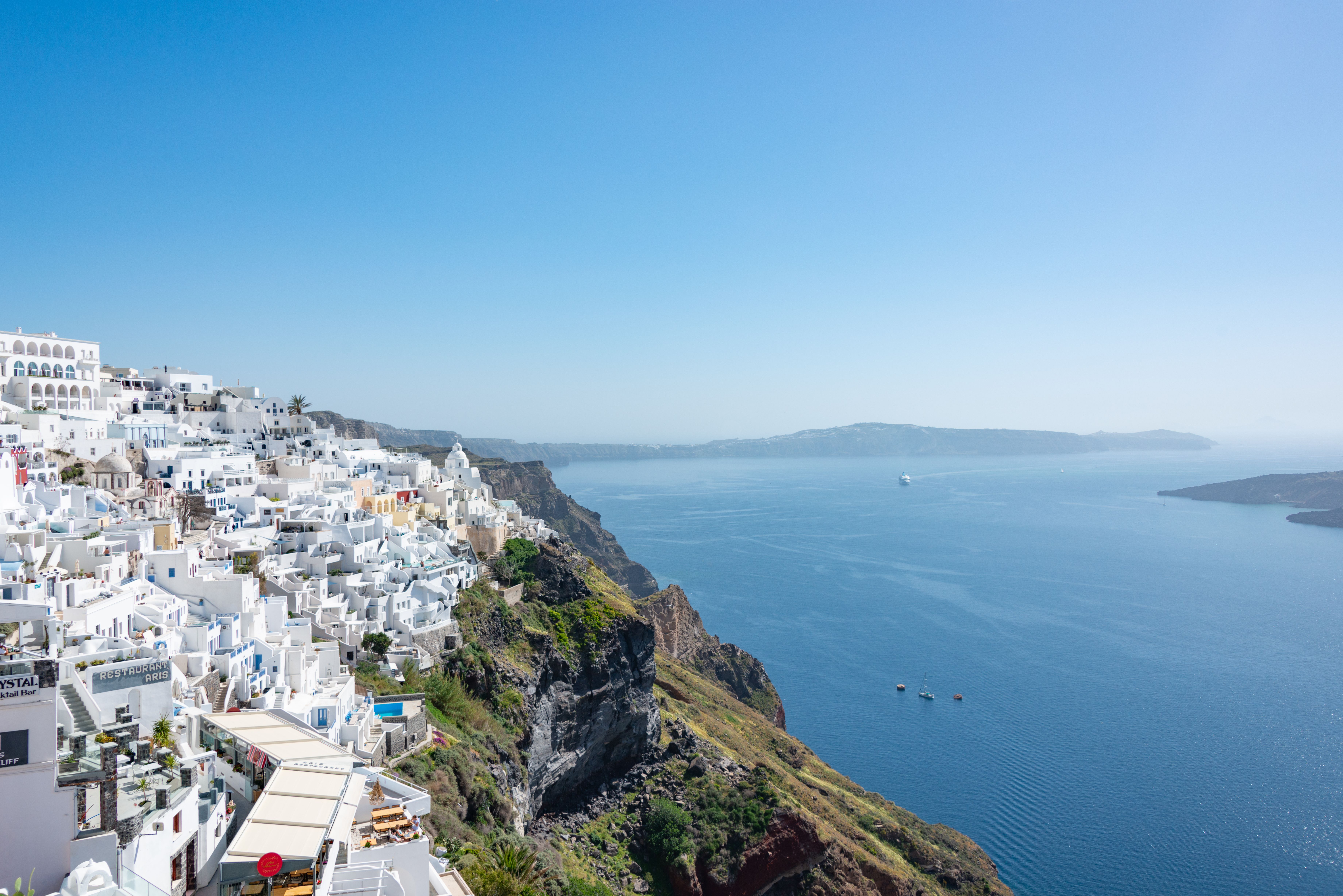 Landscape View of Greece during Day Time · Free Stock Photo