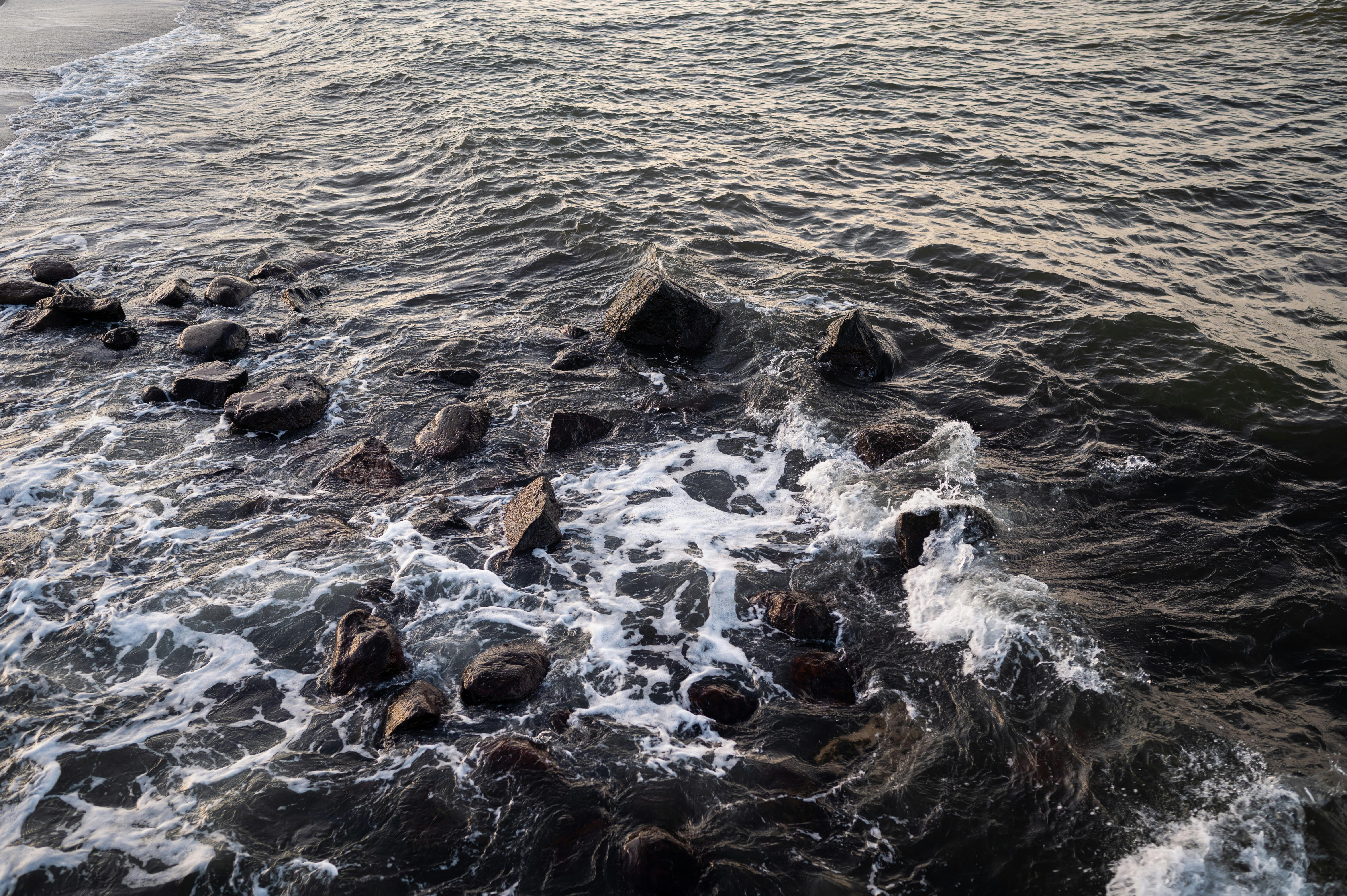 Photo of Rocks in the Sea · Free Stock Photo