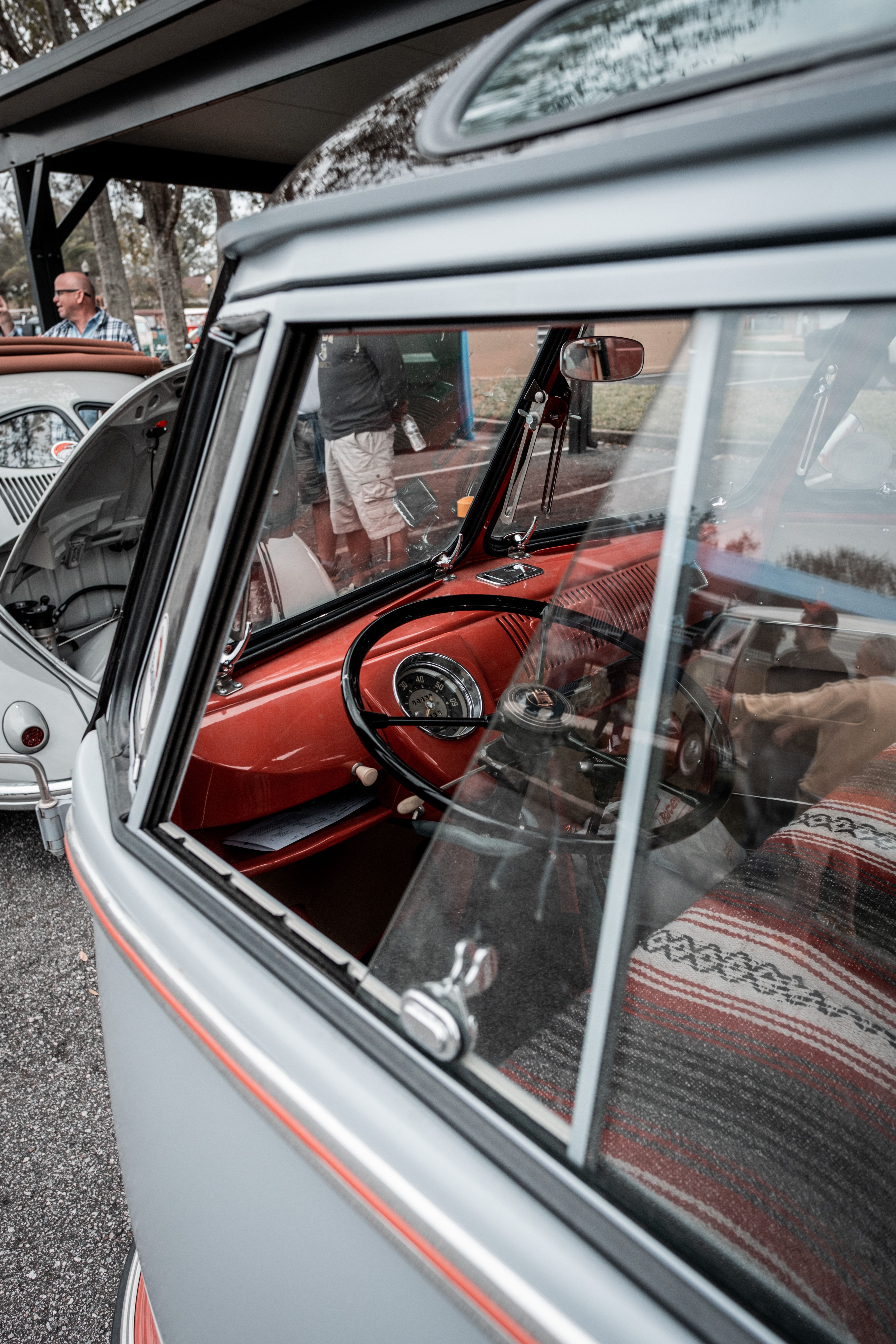 Car Interior through Opened Side Window · Free Stock Photo