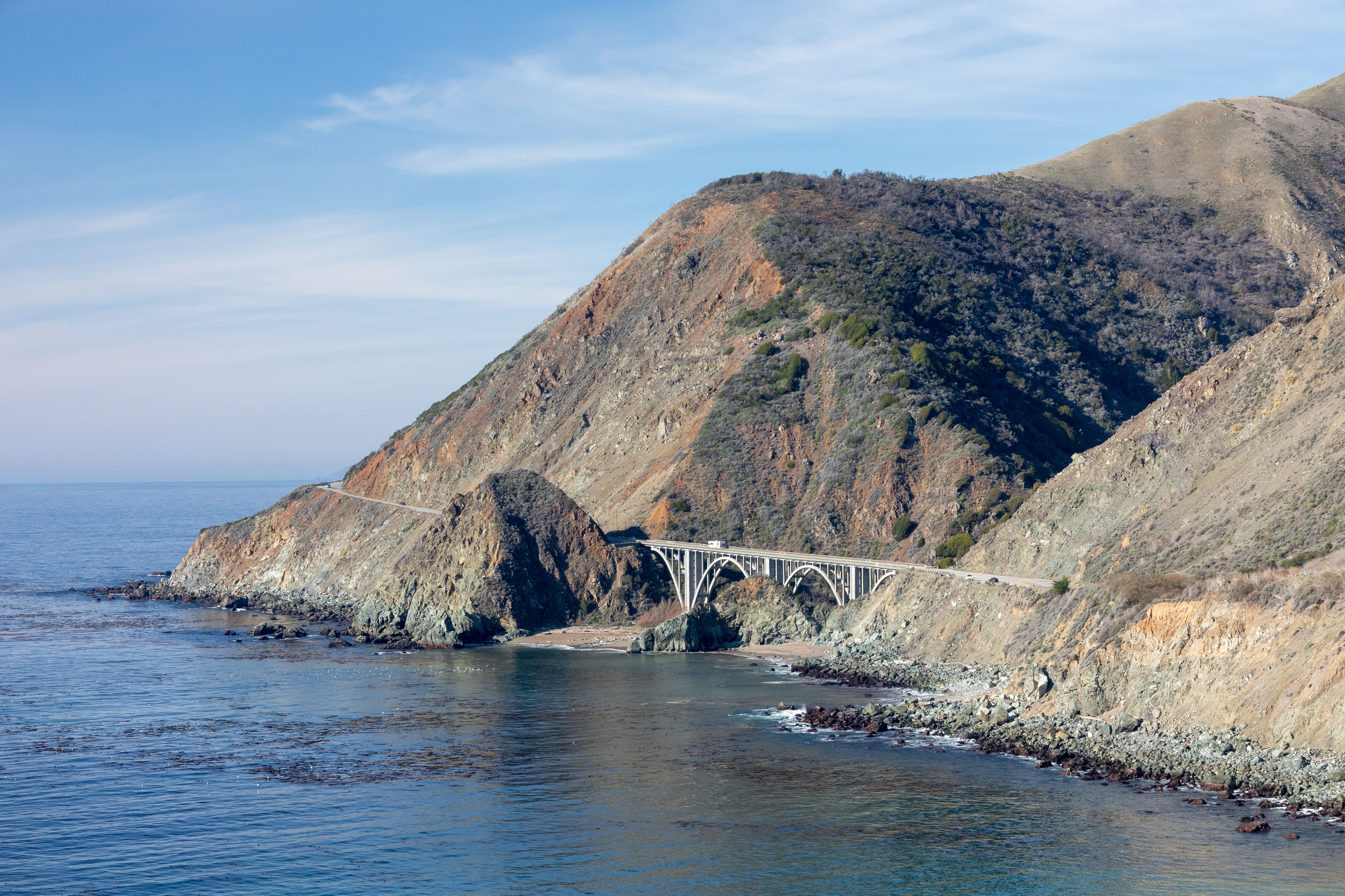 Big Creek Bridge, Big Sur Coast, California, United States · Free Stock ...
