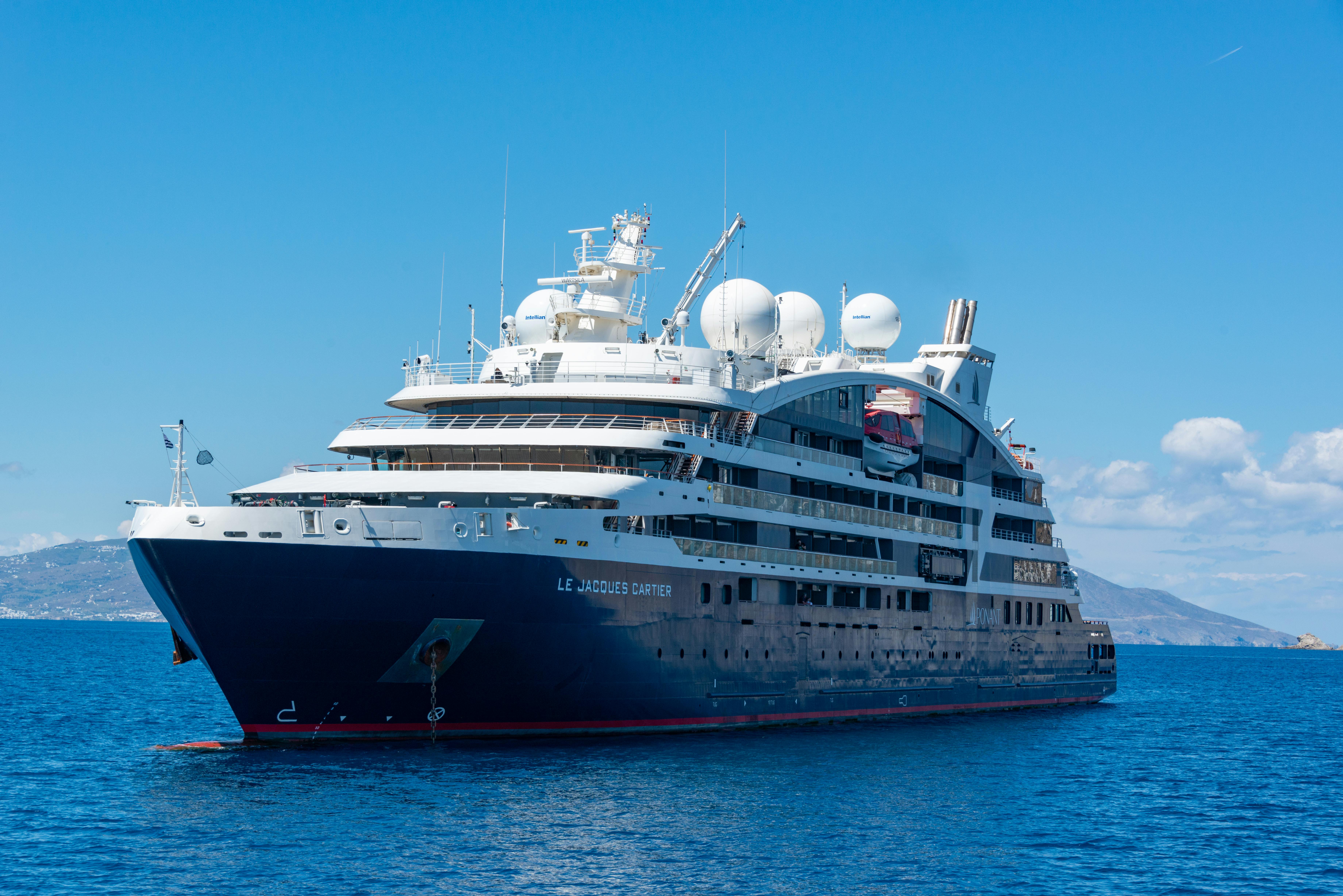 Cruise Ship Sailing in Sea · Free Stock Photo