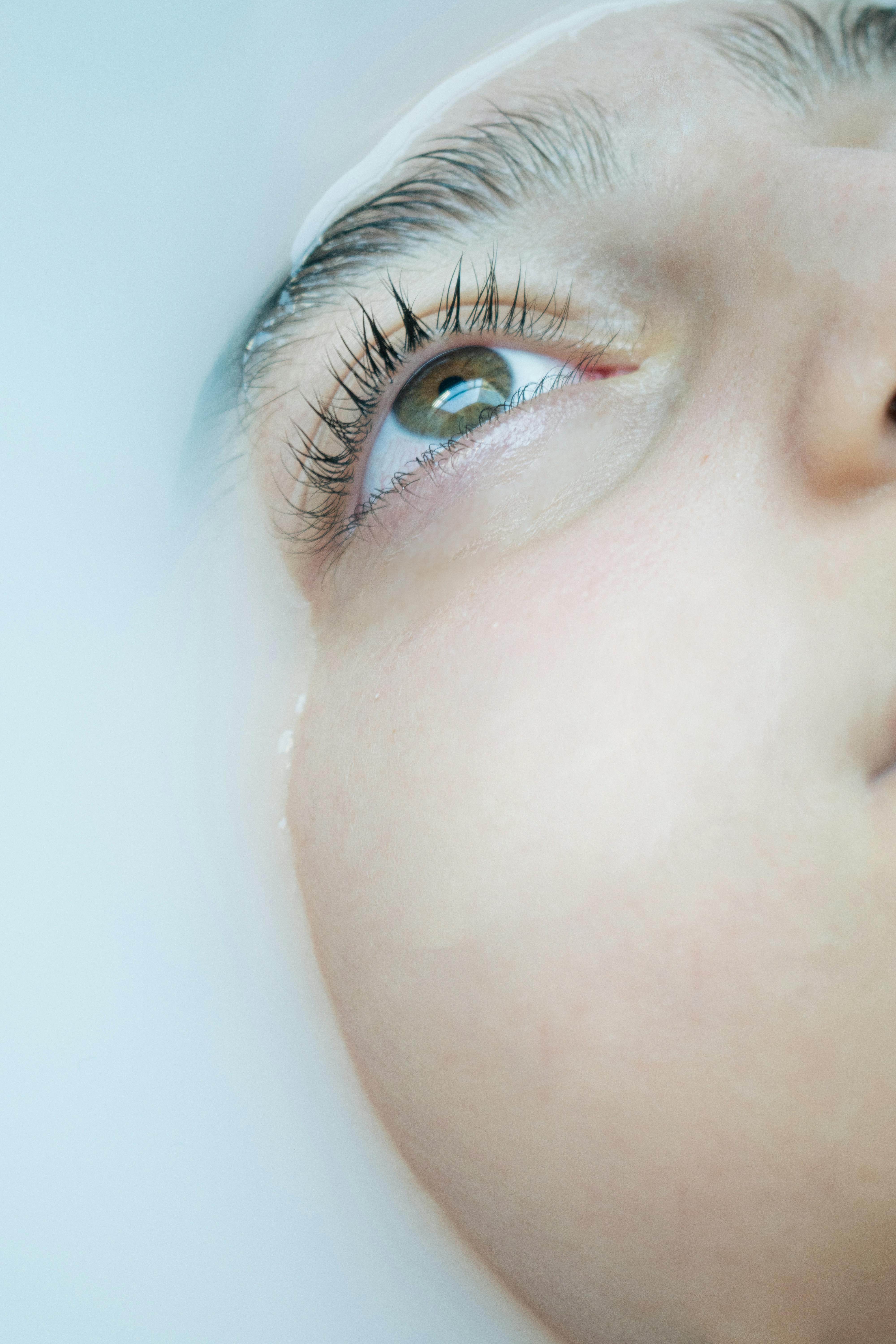 Face Immersing in Water · Free Stock Photo