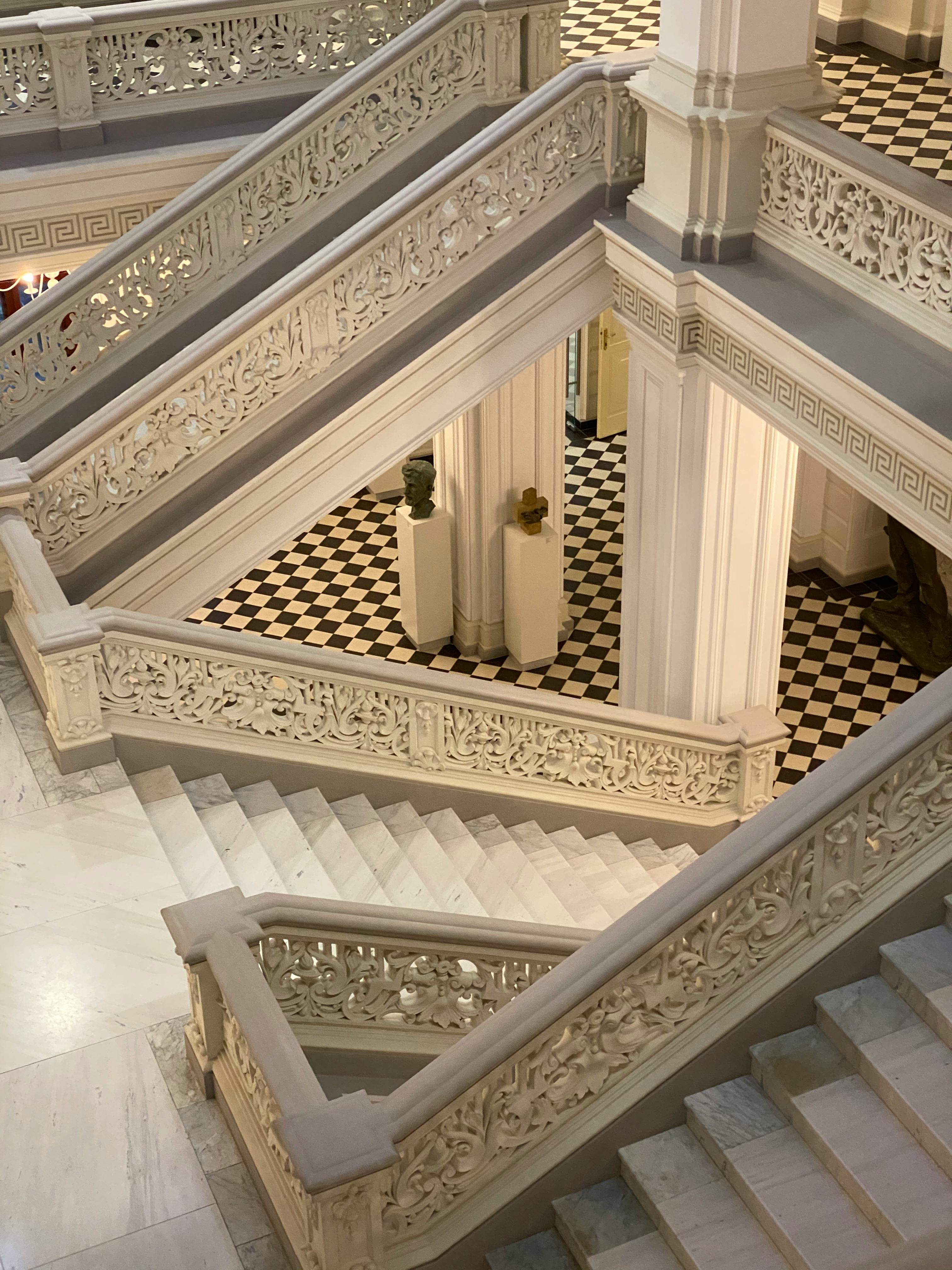 Staircase in Old Historic Building · Free Stock Photo