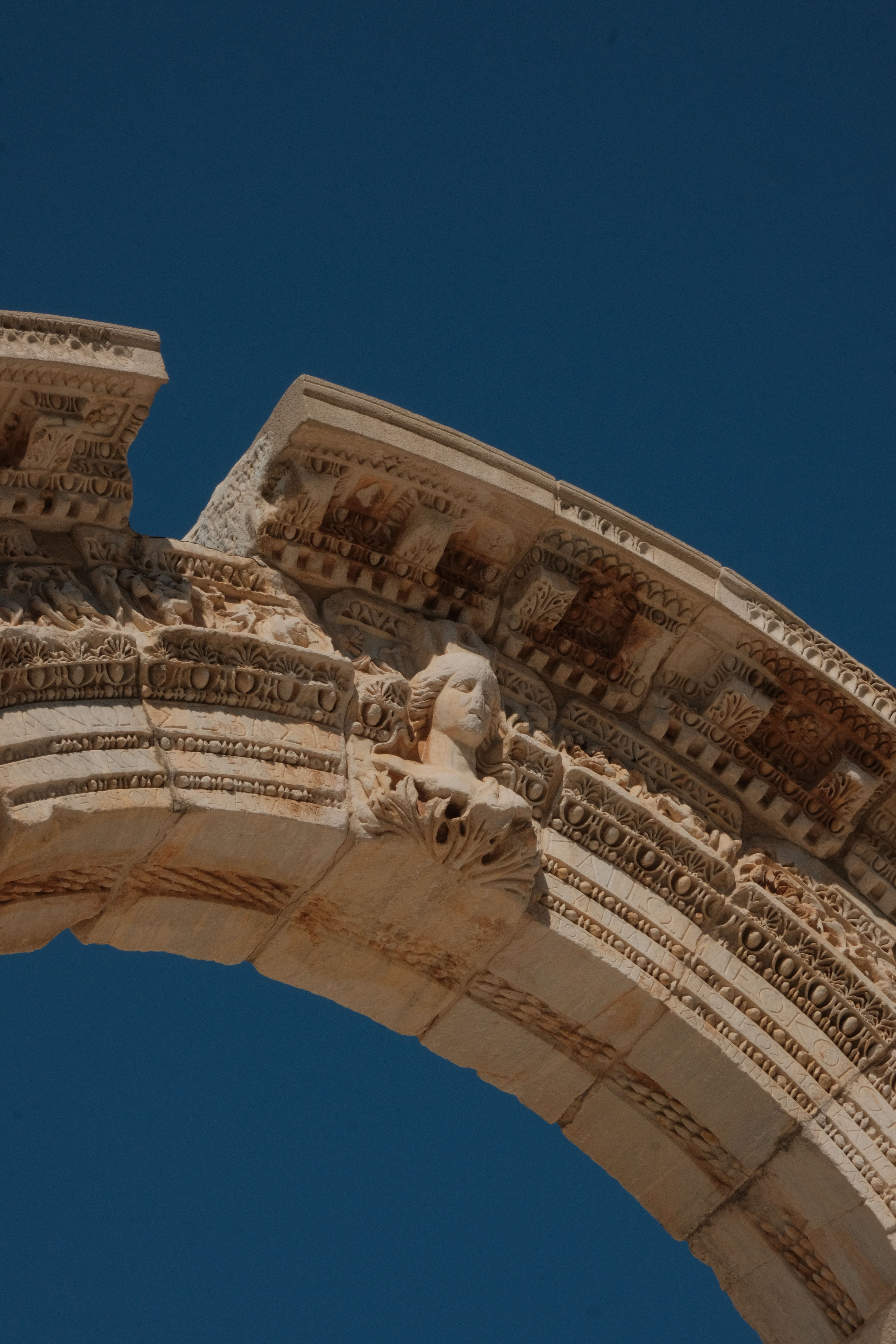 Ancient Arch against Blue Sky · Free Stock Photo