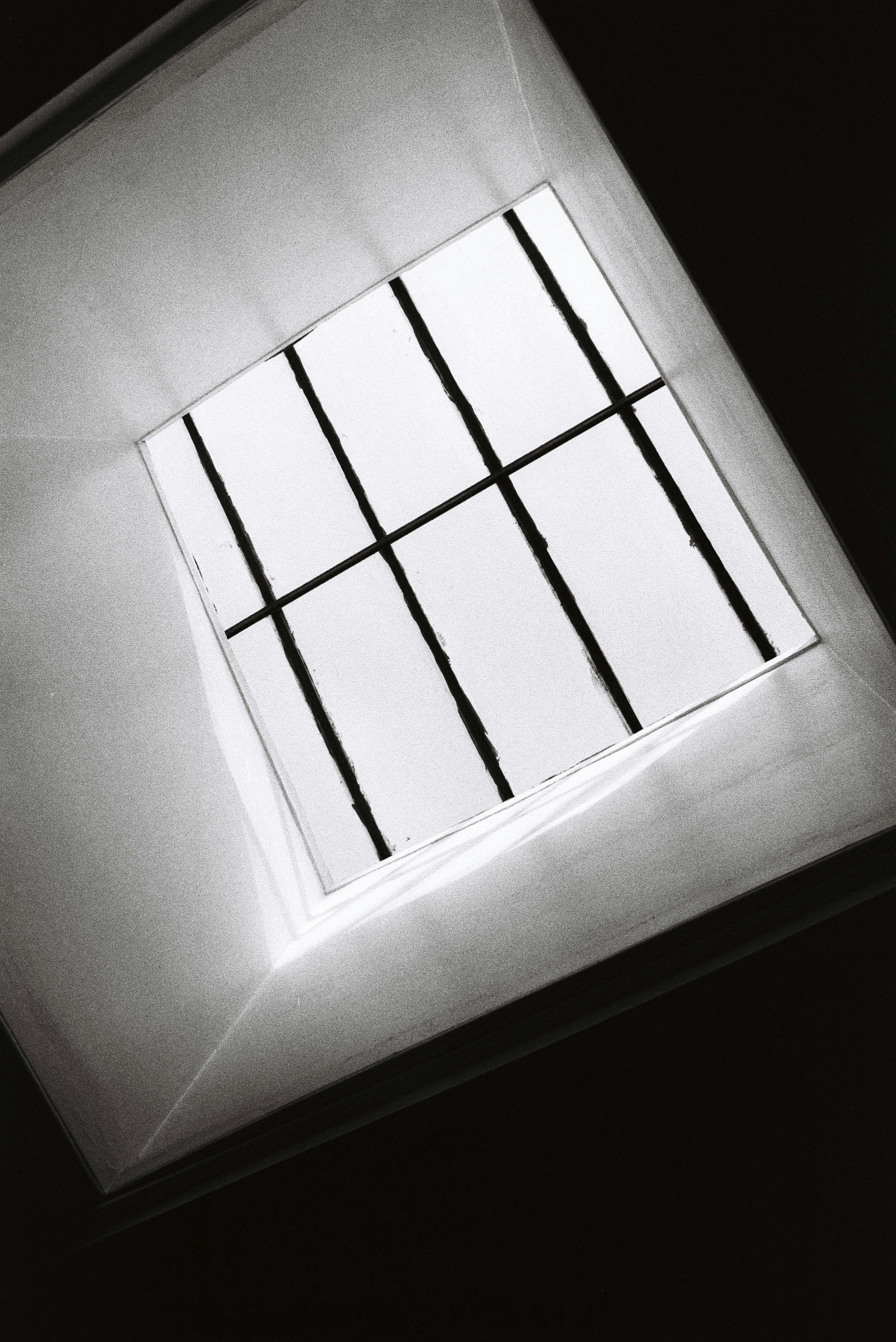 Square Skylight with Grille · Free Stock Photo