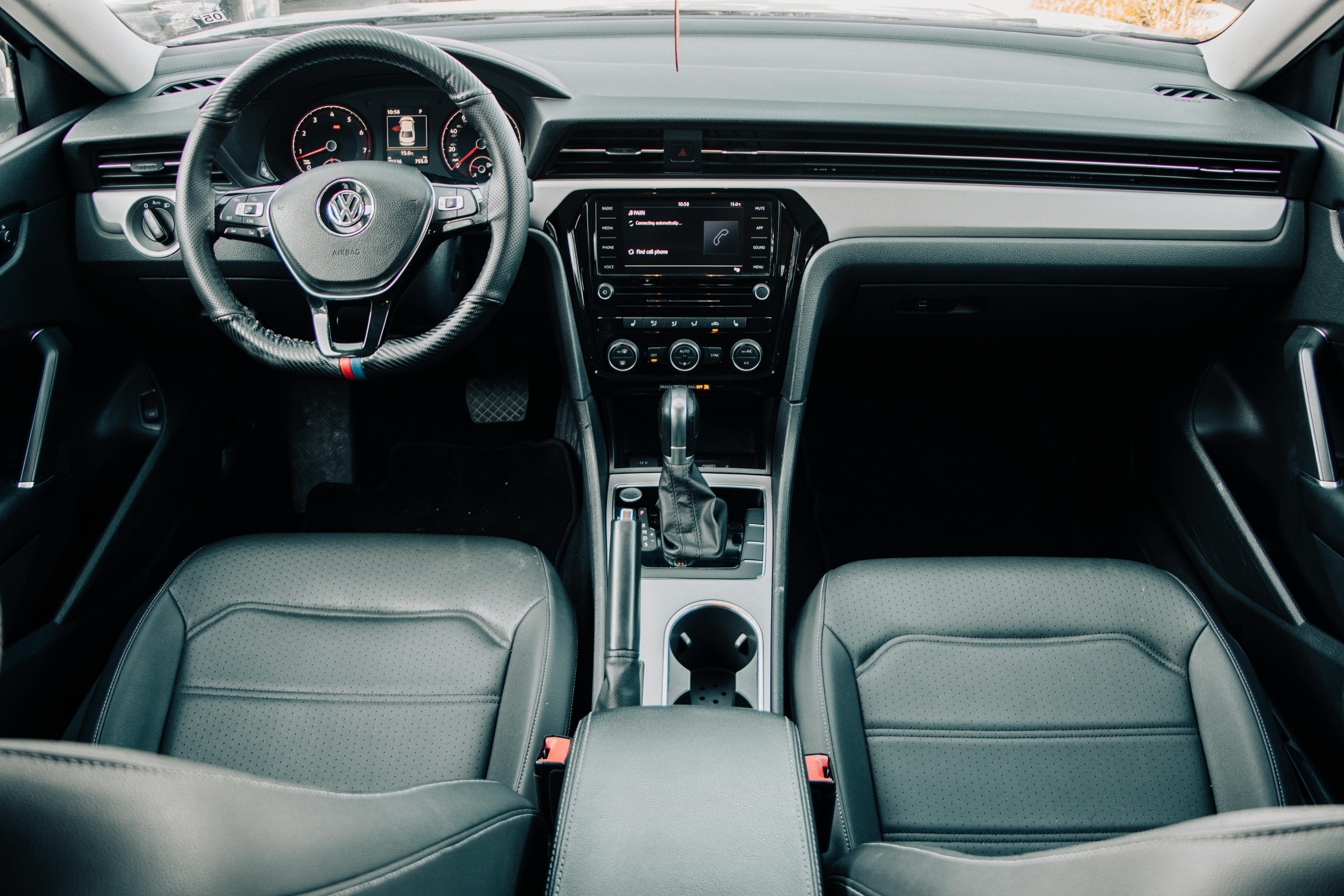 Photo of a Black Car Interior · Free Stock Photo
